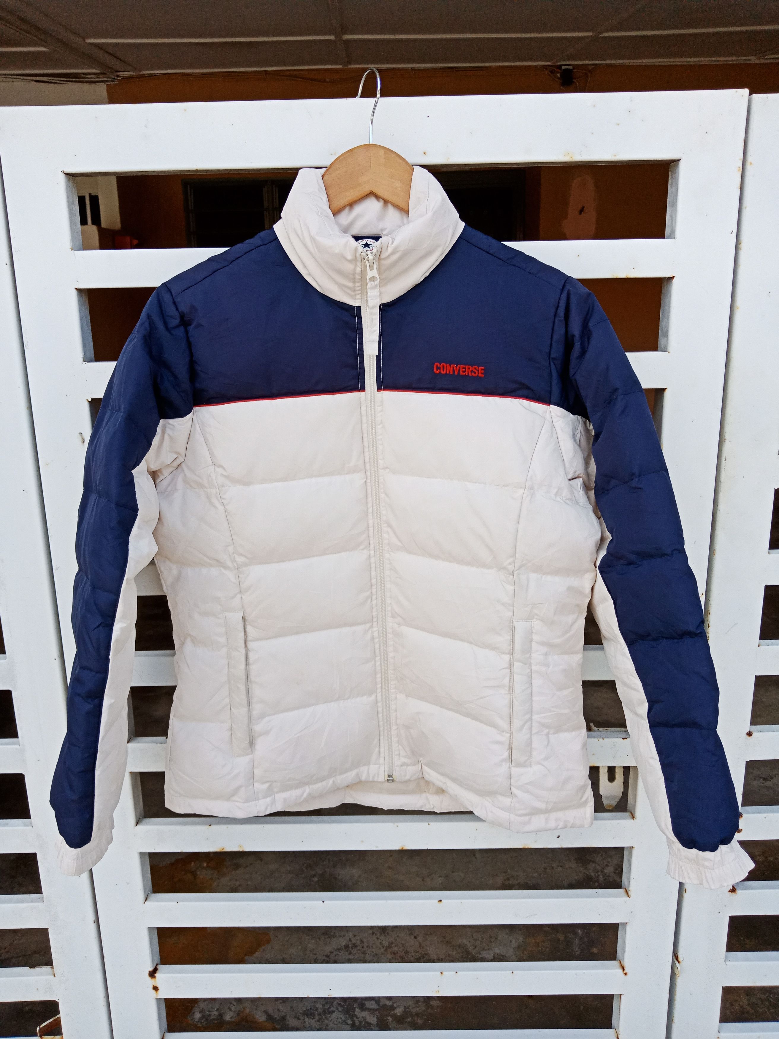 Bomber Jacket × Converse × Varsity Jacket Converse Small Logo Goose ...