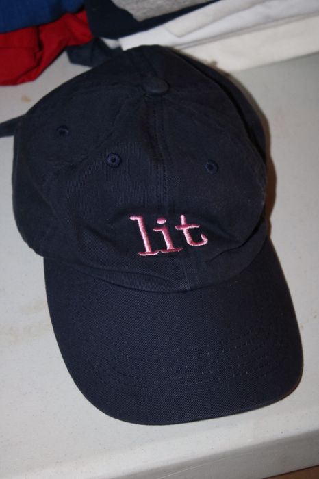 Hats Funny Comedy Meme “Lit” Dad Hat | Grailed