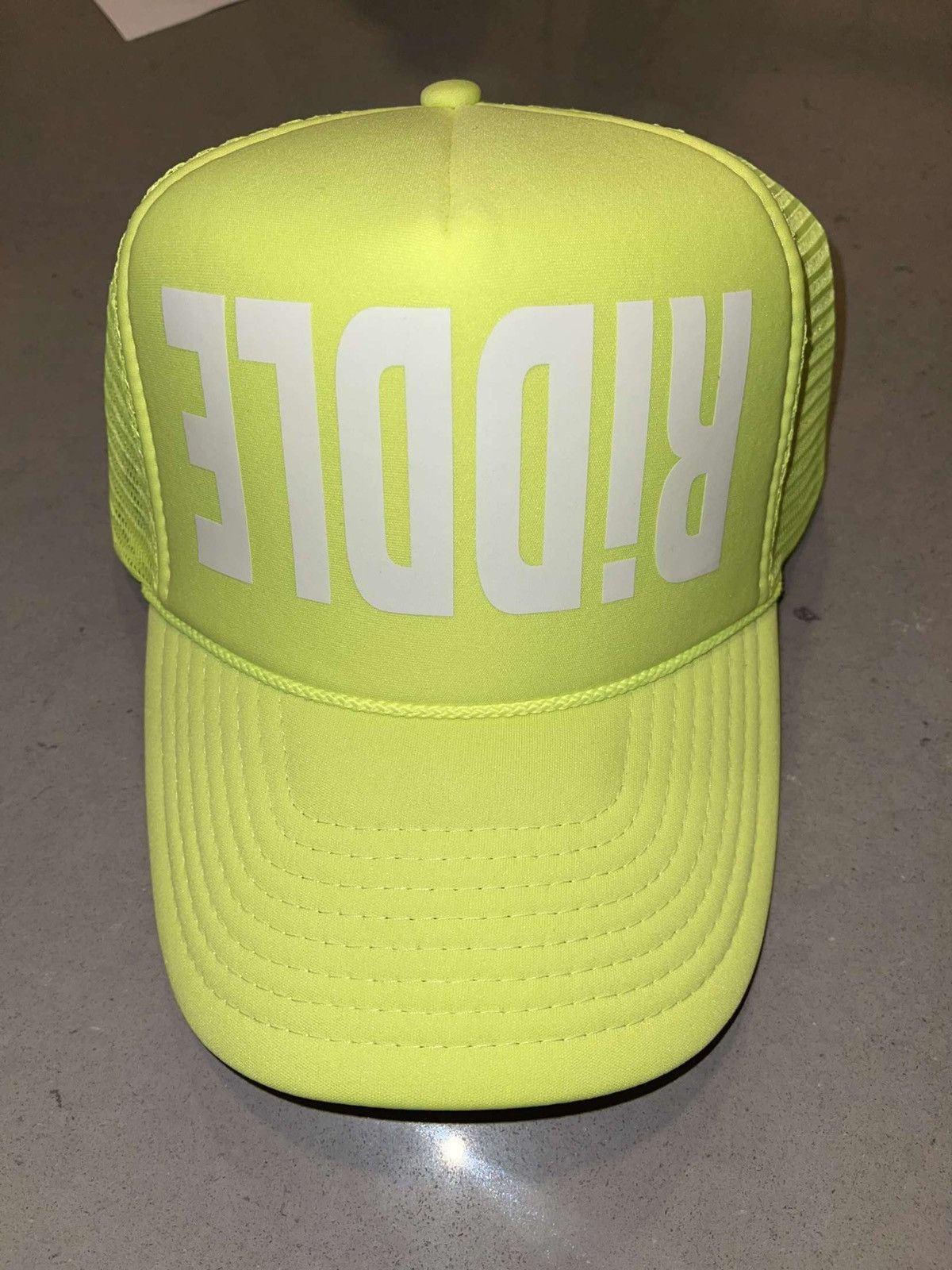 Antony Riddle Neon Upside Down Print ANTONY RiDDLE Hat | Grailed