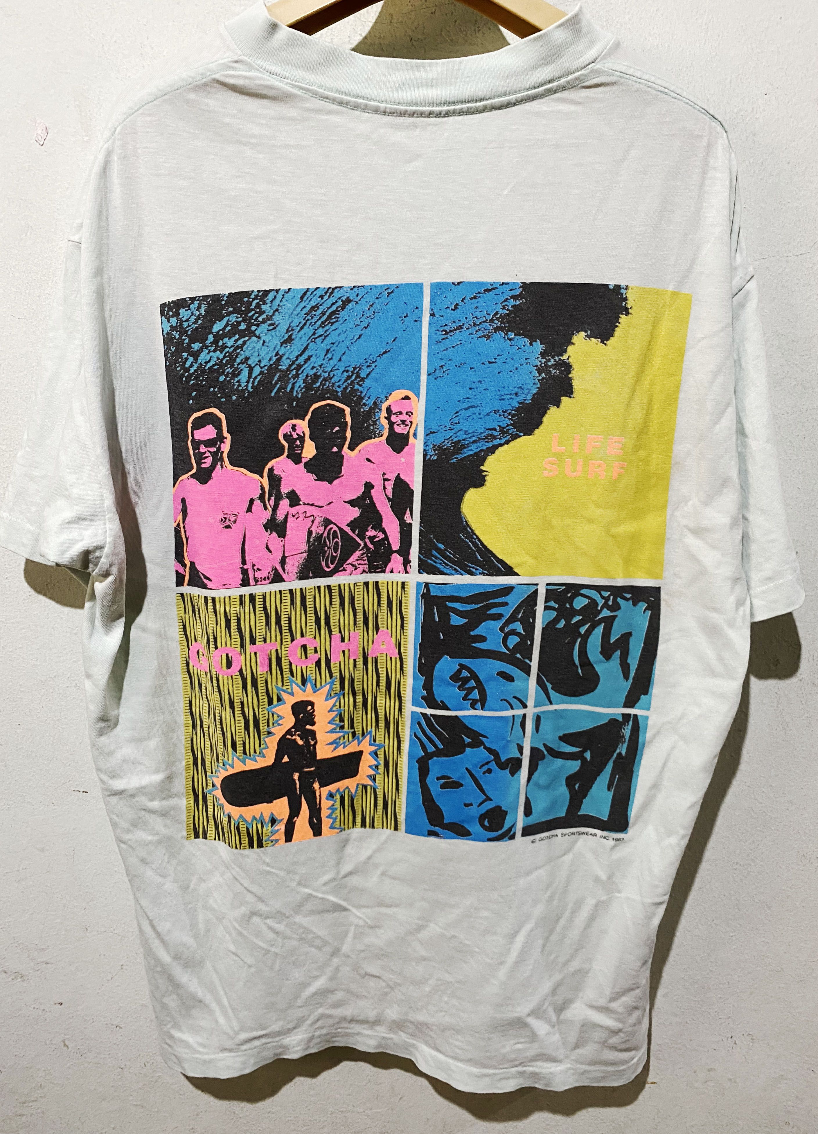 Gotcha × Vintage Vintage 1987 Gotcha Surf Shirt | Grailed