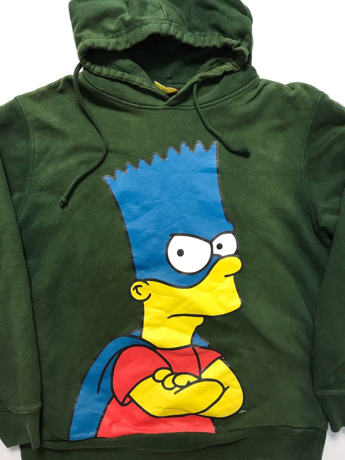 Vintage Vintage The Simpsons mat Green Hoodie Jacket | Grailed