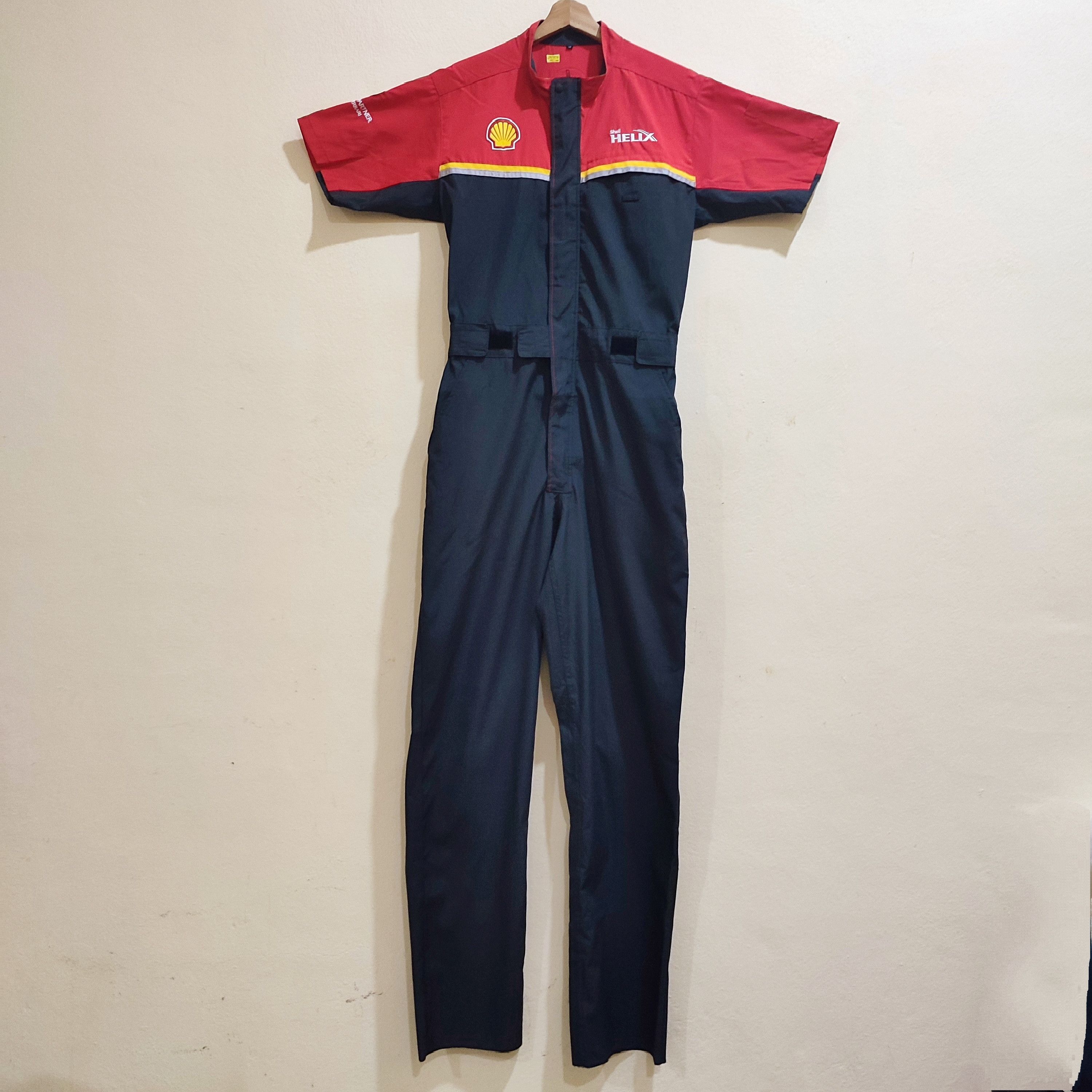 Ferrari × Racing × Vintage Vintage Ferrari F1 Racing X Shell Oil Jacket ...