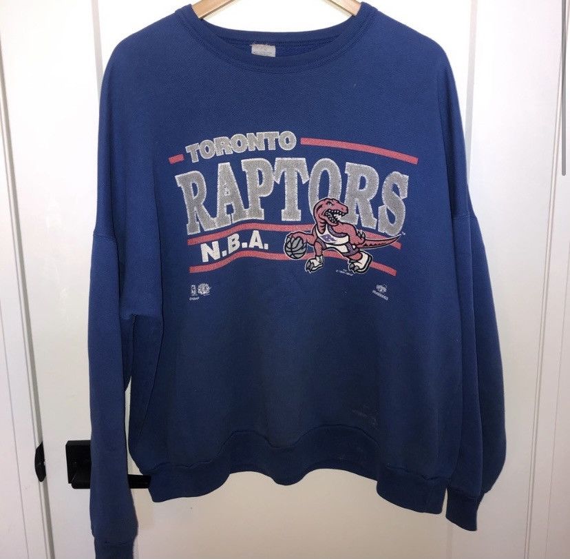 NBA × Vintage 1994 Toronto raptors crewneck | Grailed