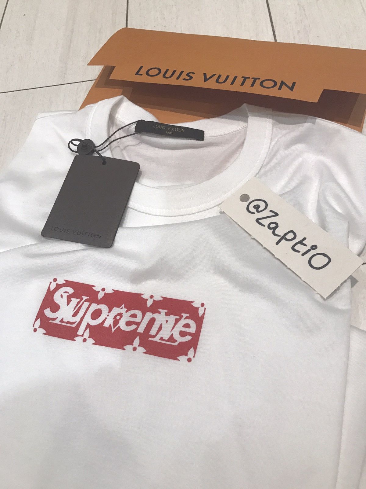 Louis Vuitton × Supreme Supreme X Louis Vuitton Box Logo | Grailed