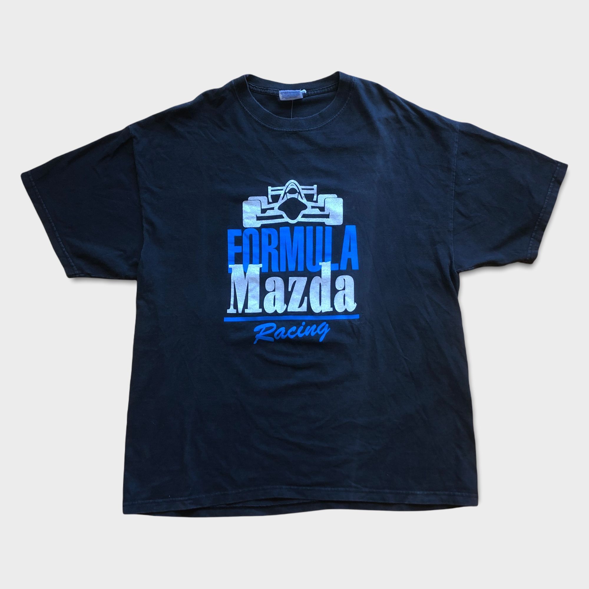 Hanes × Vintage Vintage Y2K Mazda Formula Racing Star Mazda Series ...