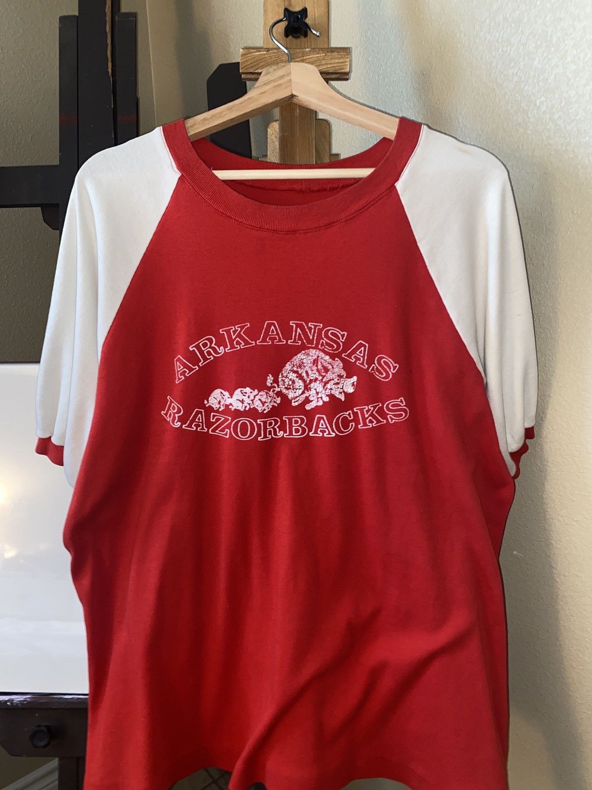 Handcrafted Vintage Arkansas Razorbacks homemade | Grailed