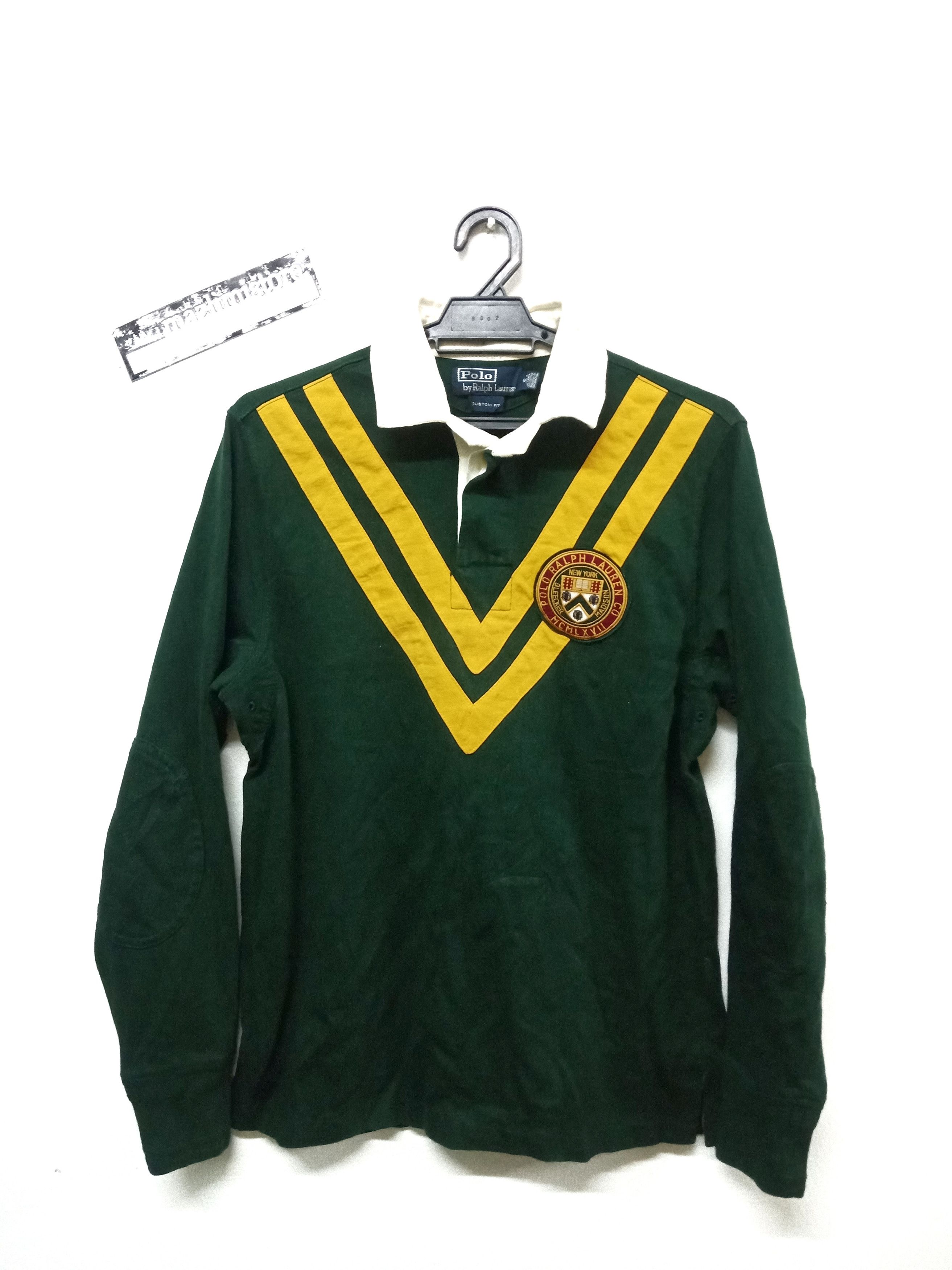 Polo Ralph Lauren Ivy Heraldic Emblem Soft Cotton Long-Sleeve Polo ...