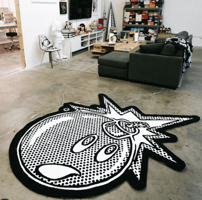 The Hundreds Joshua Vides x The Hundreds Adam Bomb Rug | Grailed