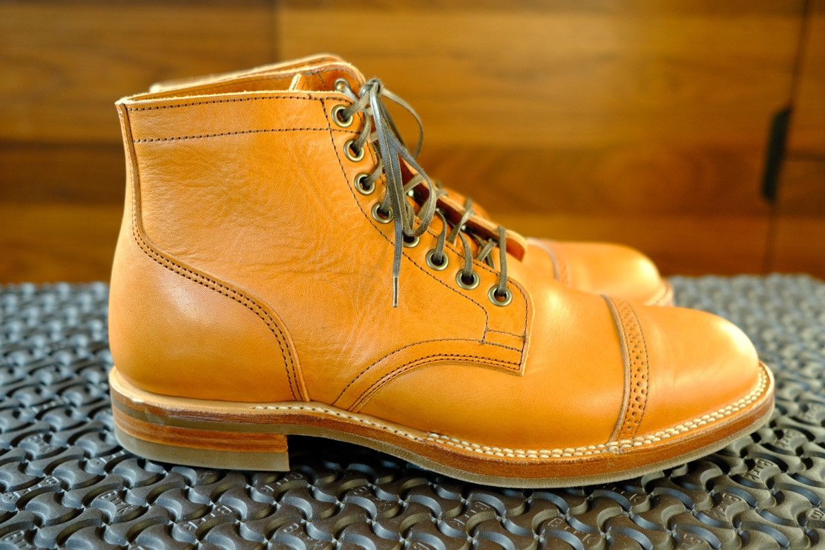 Viberg Service Boot - 2030 - Japanese Togichi Natural Cowhide | Grailed