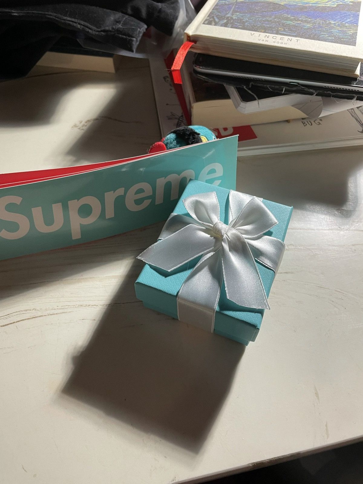 Supreme Supreme x Tiffany & Co. Box Logo Sticker | Grailed