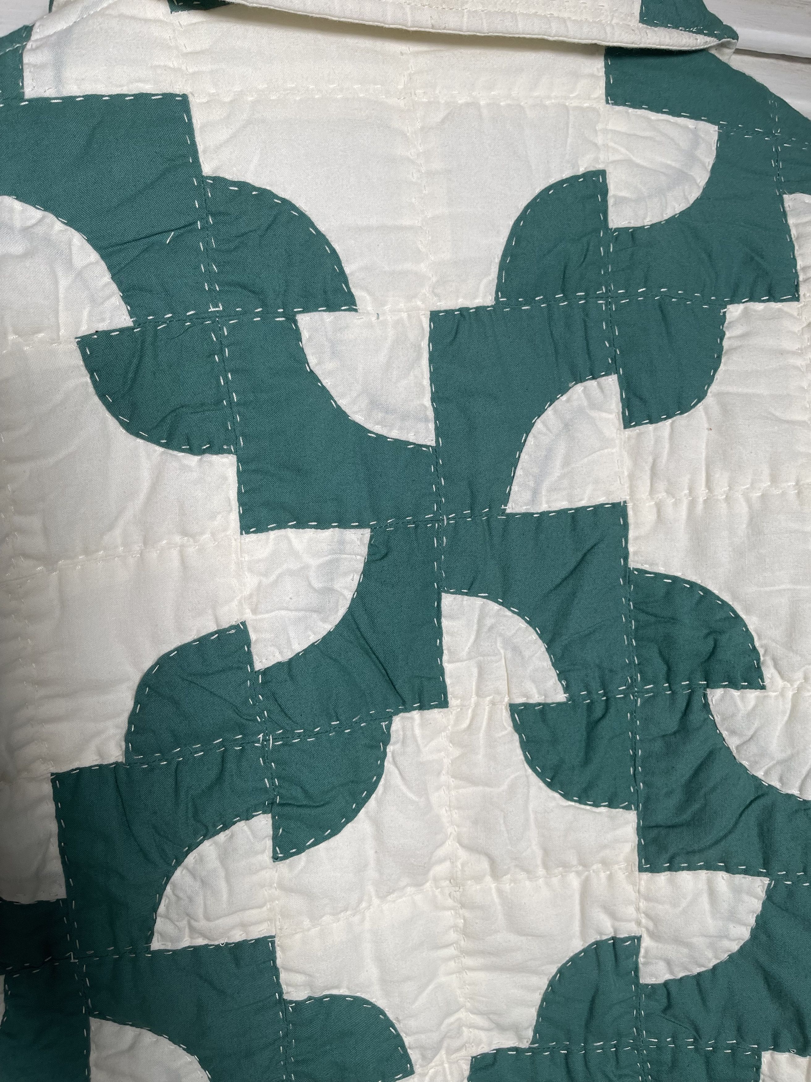 Bode Bode Drunkard's Path Workwear Quilted Jacket NWT | Grailed