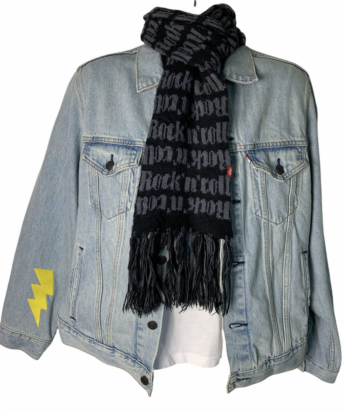 Edwin × Vintage × Winter Session Edwin Scarf Muffler Rock n Roll | Grailed