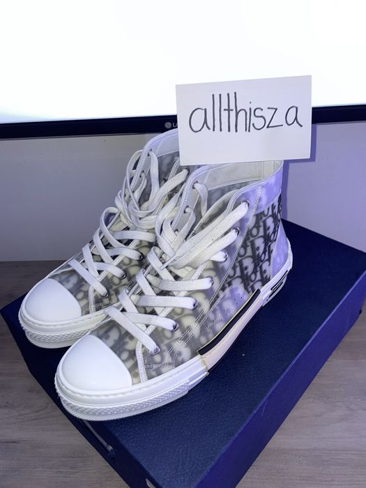 Dior Dior high top converse | Grailed
