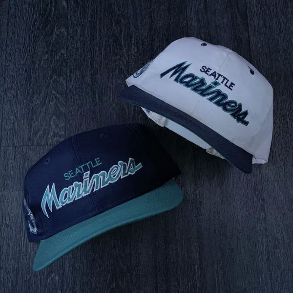 Vintage Seattle Mariners vintage snapback script lot | Grailed