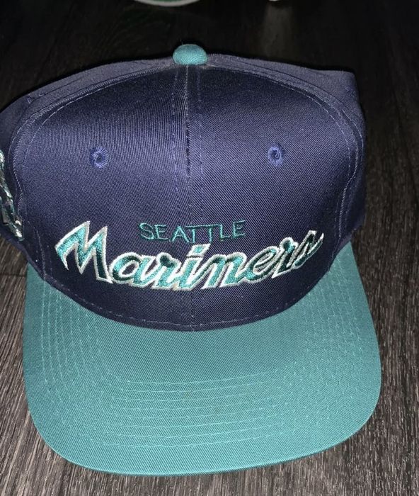 Vintage Seattle Mariners vintage snapback script lot | Grailed