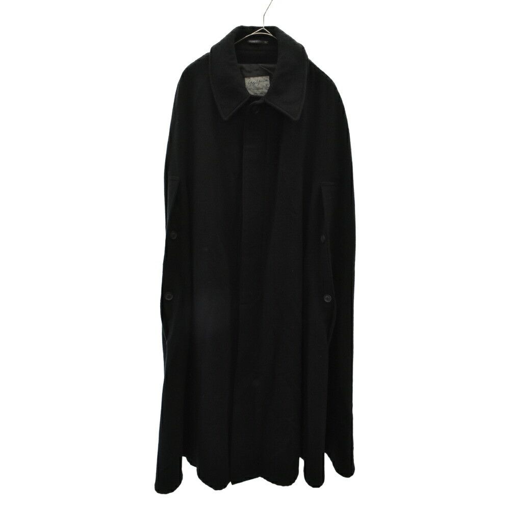 Yohji Yamamoto Yohji Yamamoto Fly button design long coat cloak | Grailed