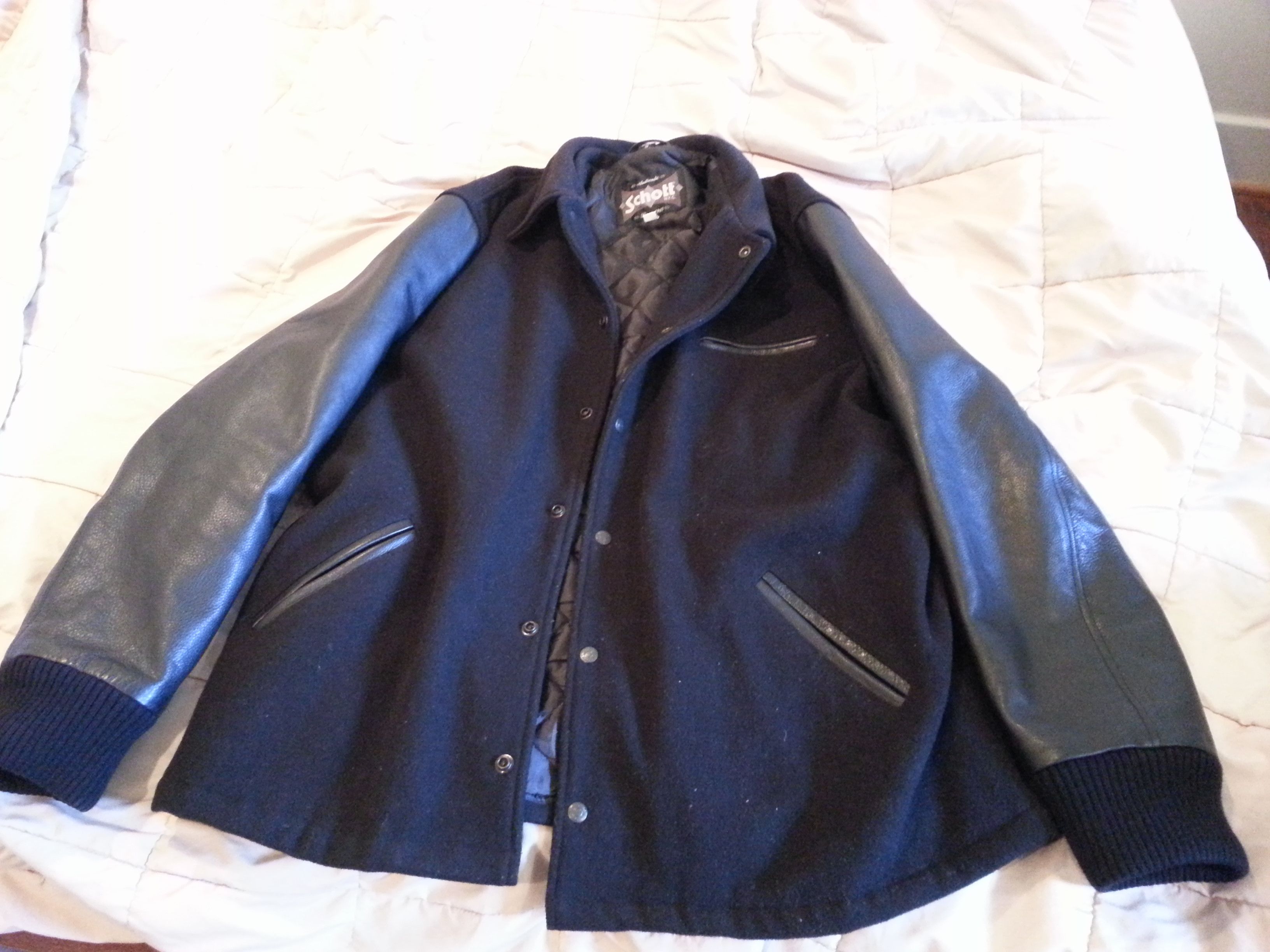 Schott Wool Blend Coachmen’s Jacket | Grailed