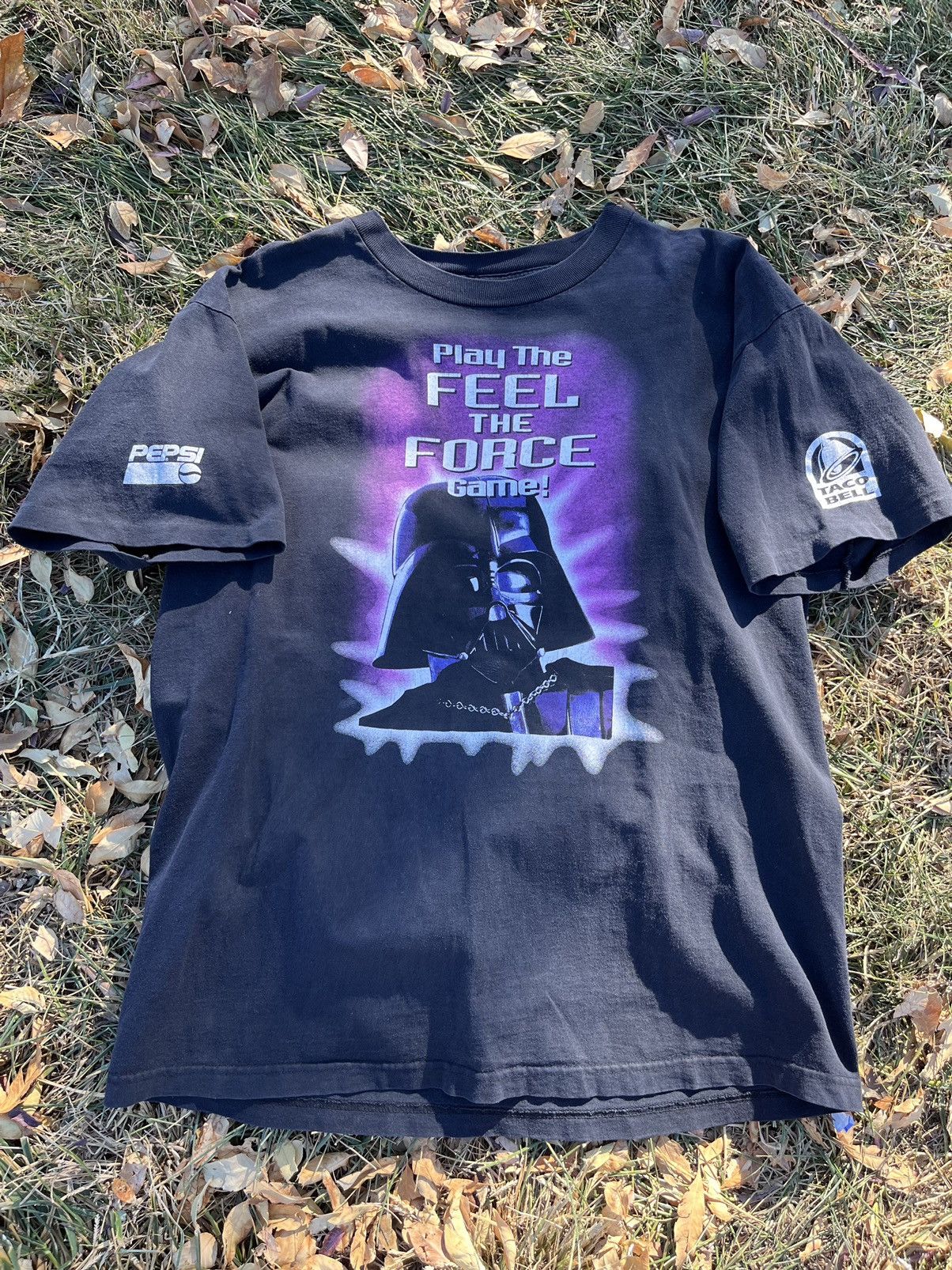 Star Wars × Vintage Vintage Darth Vader x (1996) Pepsi x Taco Bell T ...