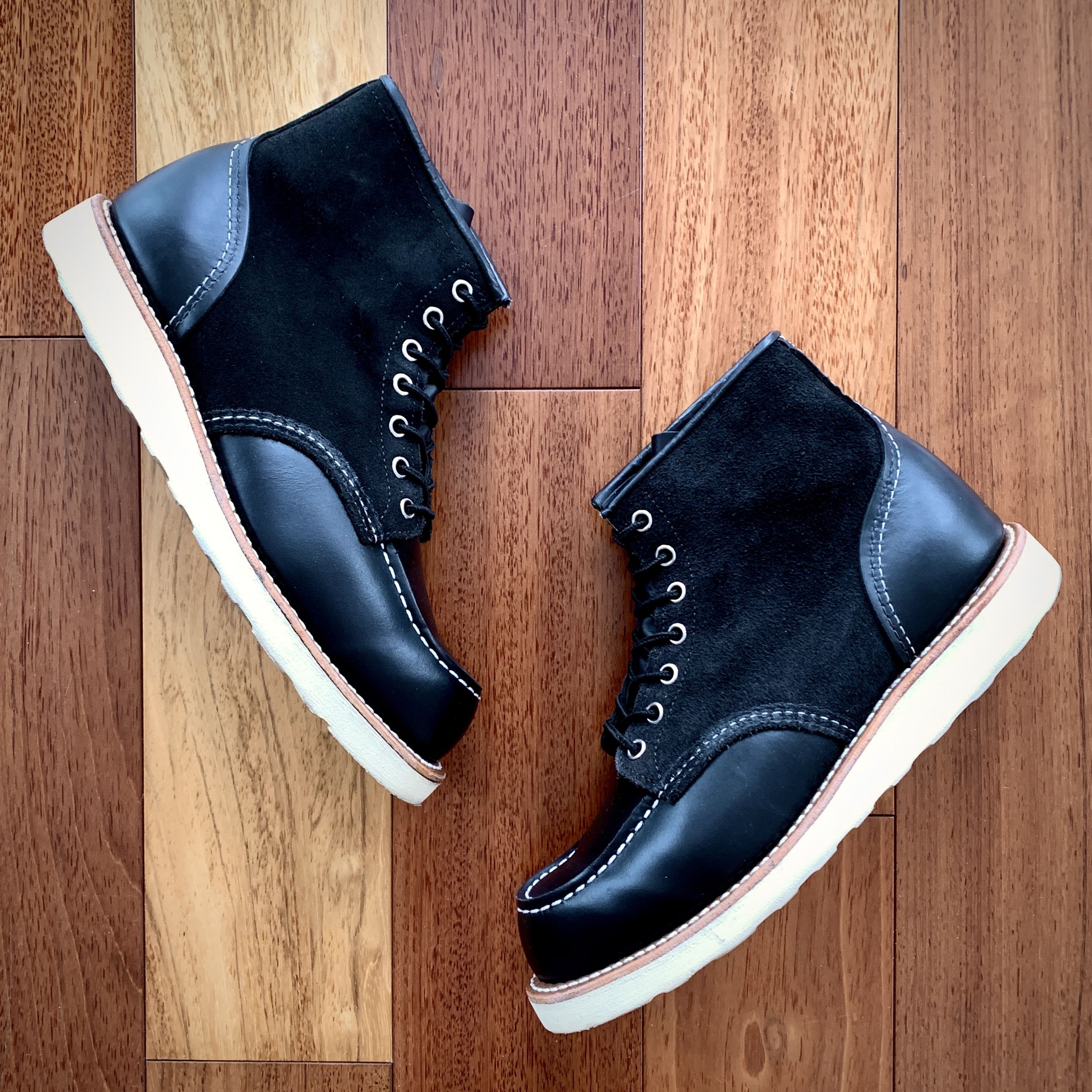 Red Wing Moc Toe 8818 Size 8.5D Black Chrome/Abilene Limited Edition ...