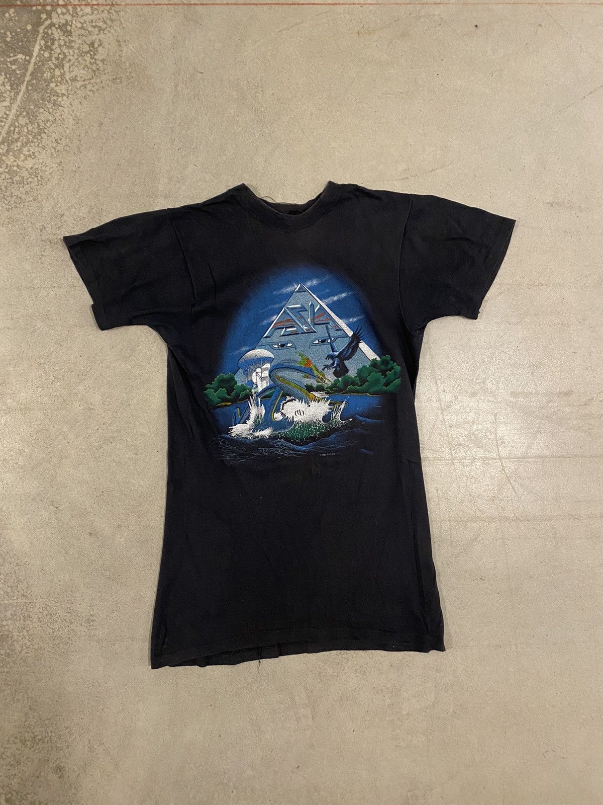 Band Tees Vintage Asia Invasian 1983 band t shirt | Grailed