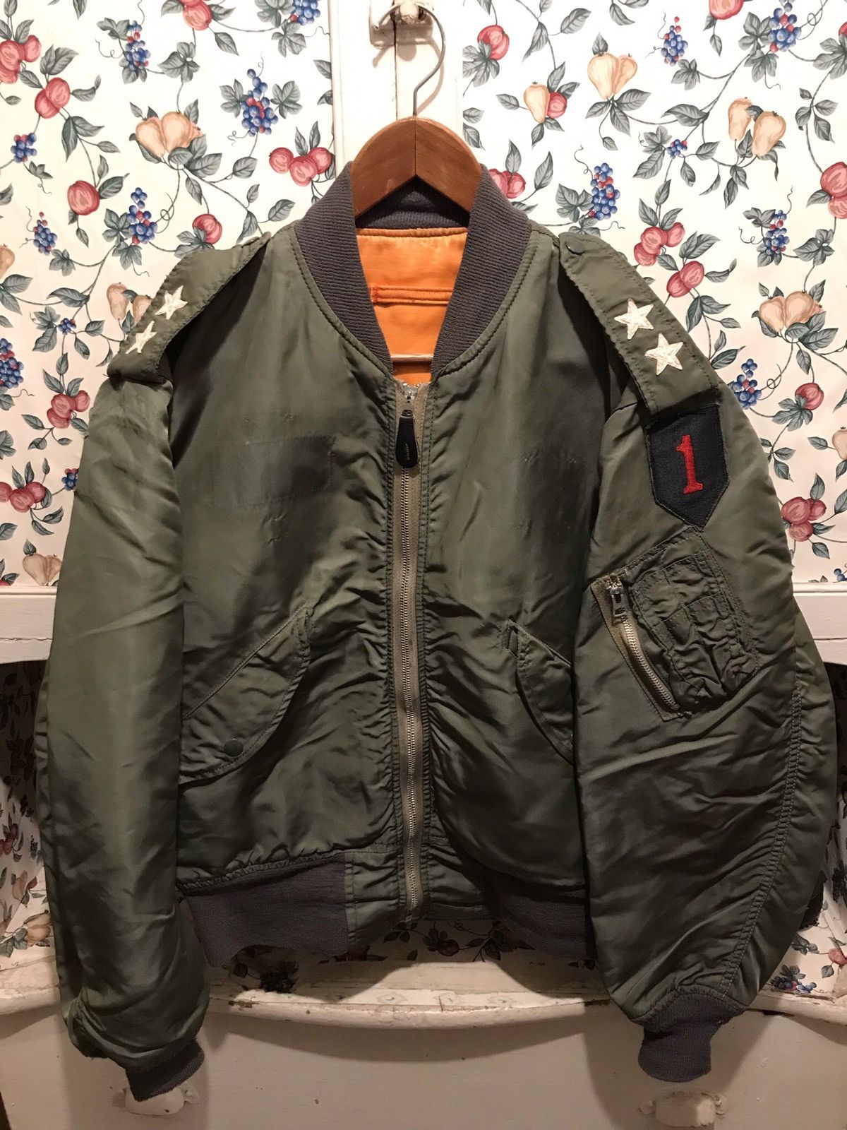 Military × Vintage Vintage 80s Military Bomber Jacket | Grailed
