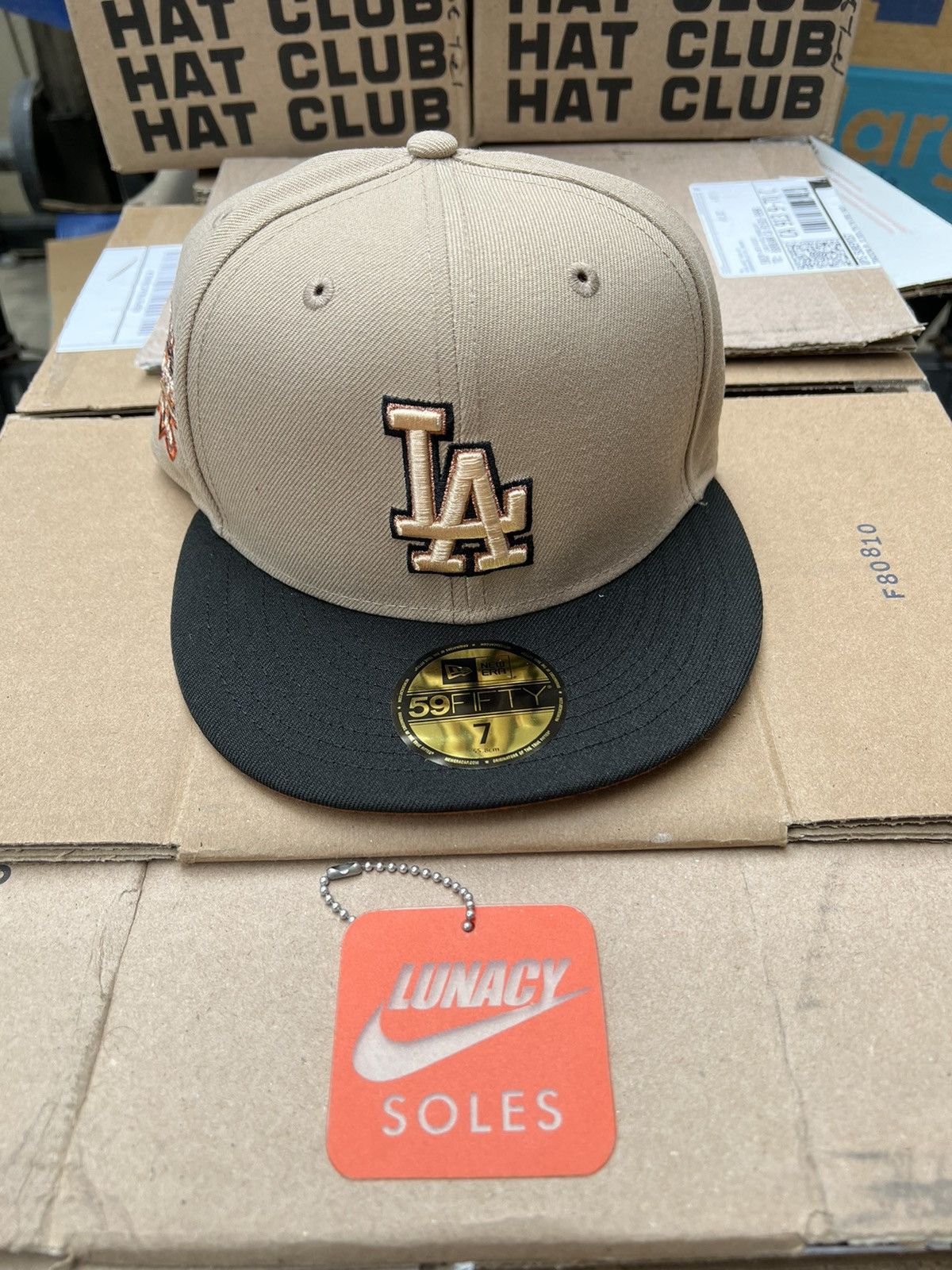 Lids × MLB × New Era New Era Lids Exclusive Los Angeles Dodgers 7 Rust ...