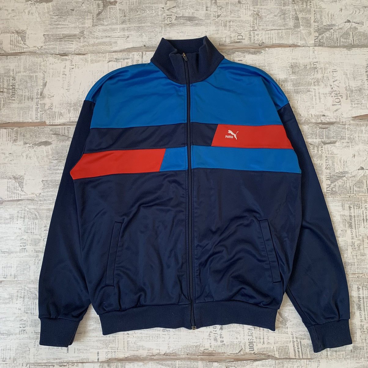 Vintage Puma vintage track top | Grailed