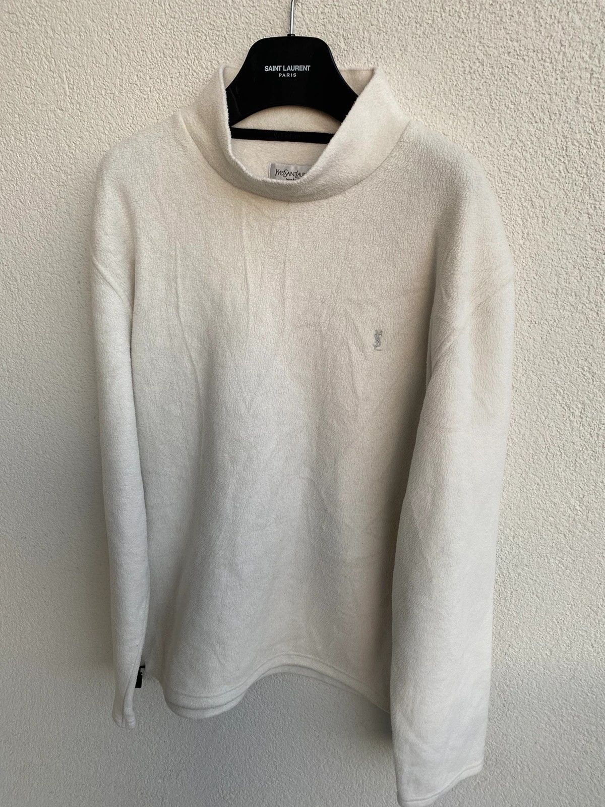 Yves Saint Laurent YSL Fleece Turtleneck | Grailed