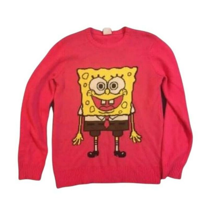 Nickelodeon Nickelodeon Spongebob Squarepants knit Sweater sz S | Grailed
