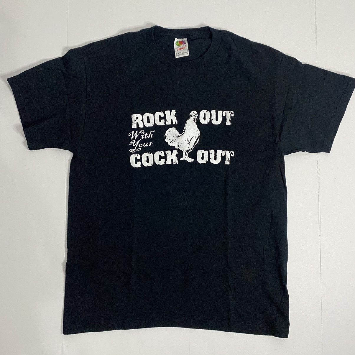 Fruit Of The Loom × Streetwear Rock out graphic tee | Grailed