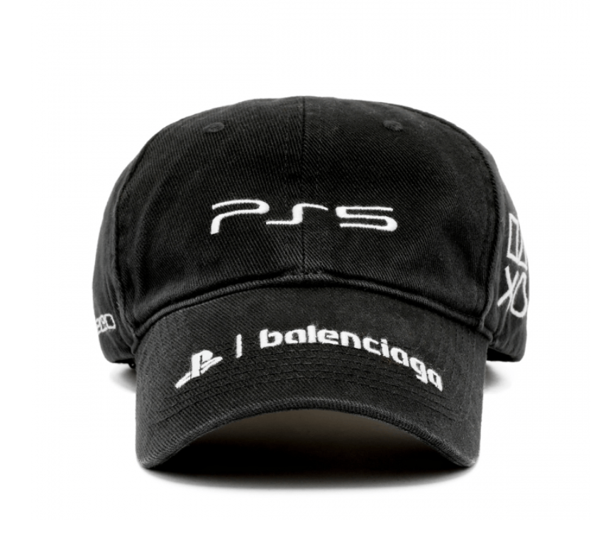 Balenciaga PS5 LOGO CAP NEW! | Grailed