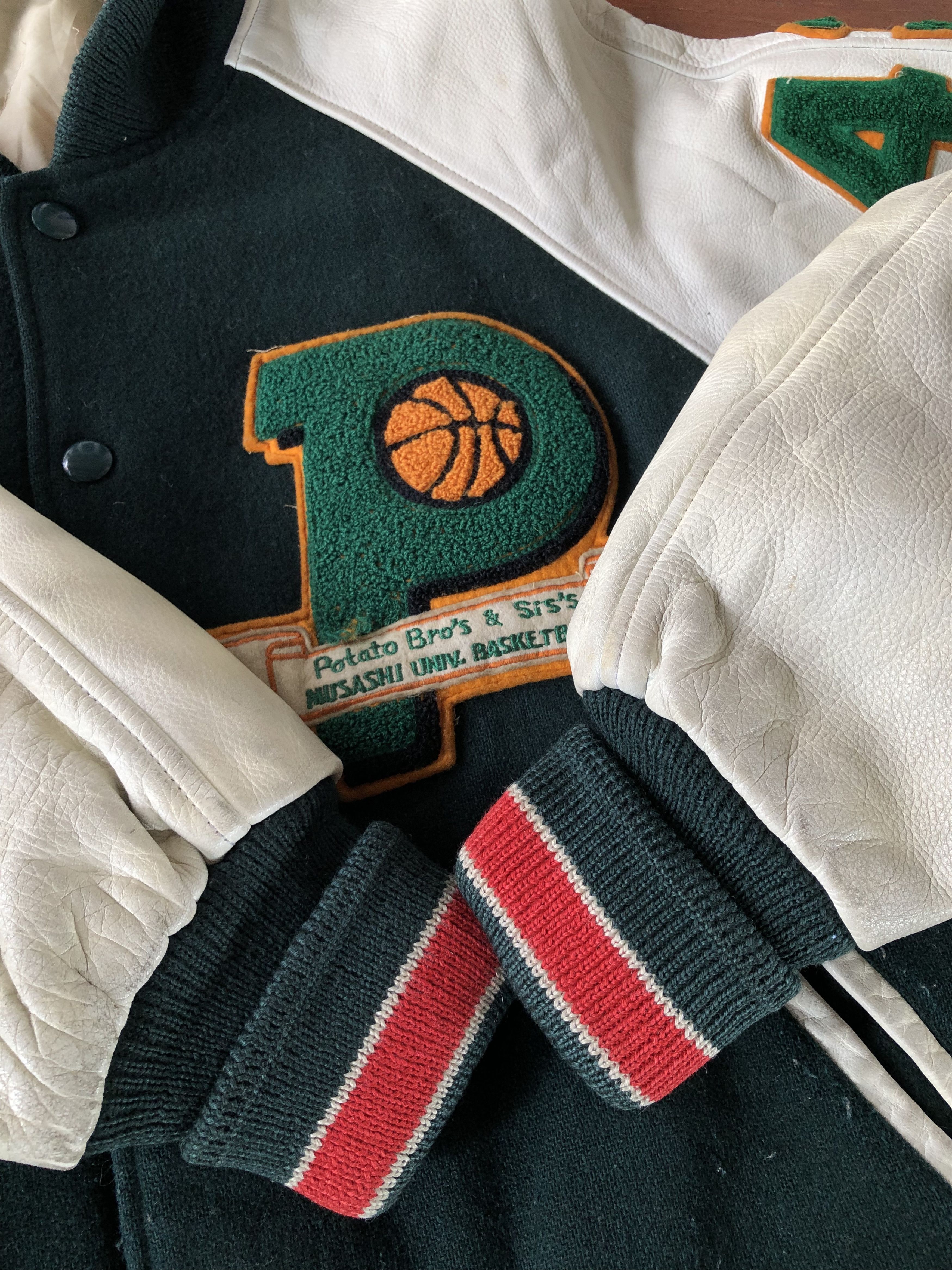 Varsity Jacket × Vintage RARE🔥VINTAGE 80’S MUSASHI UNIVERSITY ...