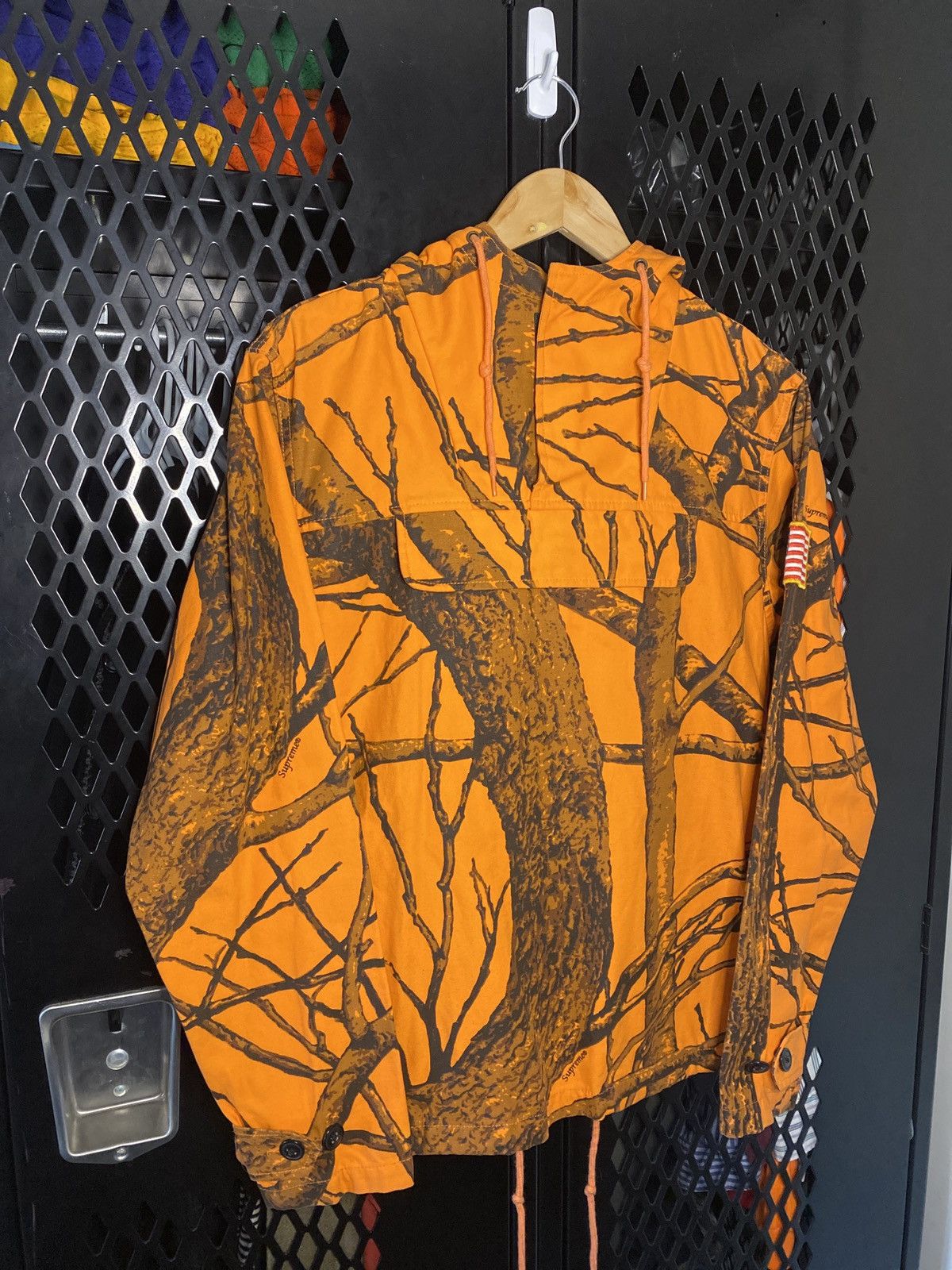 Supreme FW12 Orange Tree Camo Pullover Field Jacket | Grailed