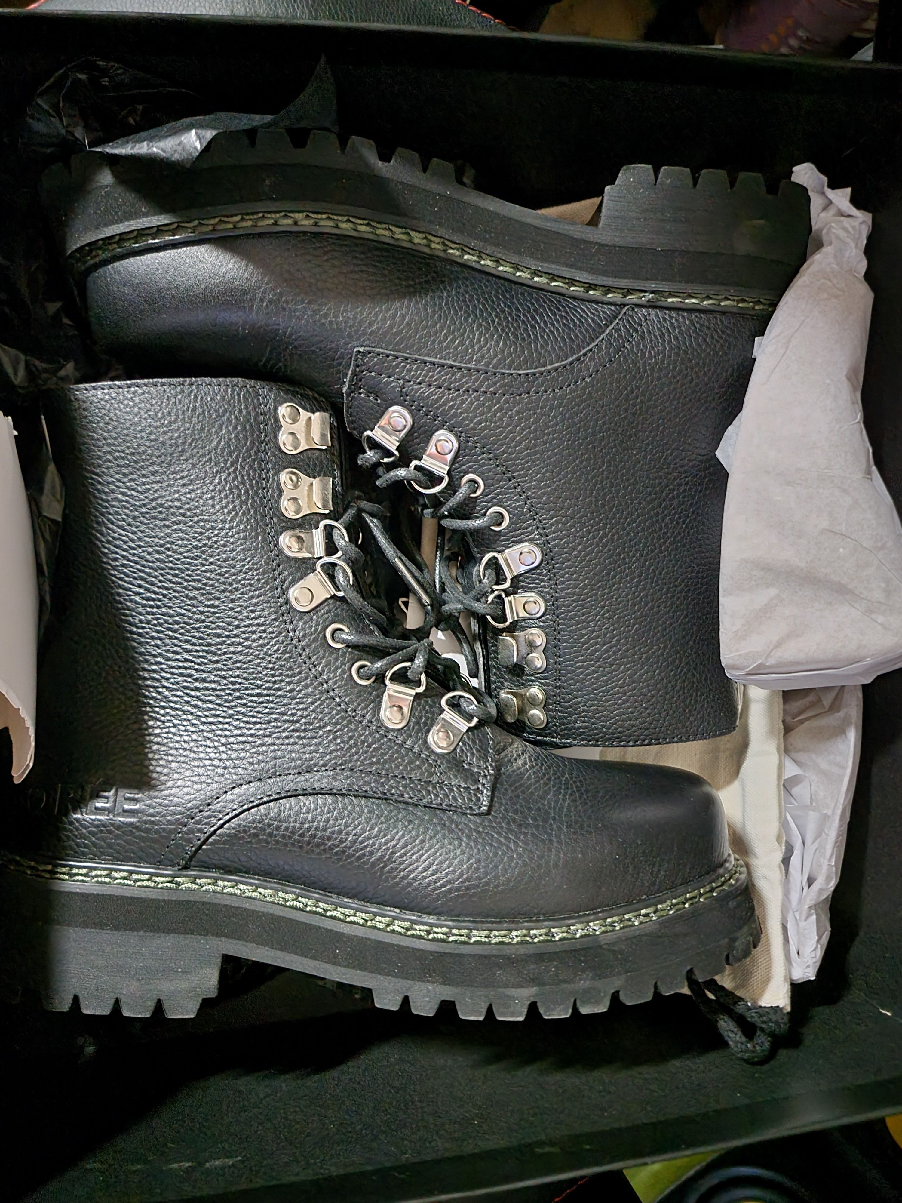 Oree New York Infantry Combat Boots | Grailed