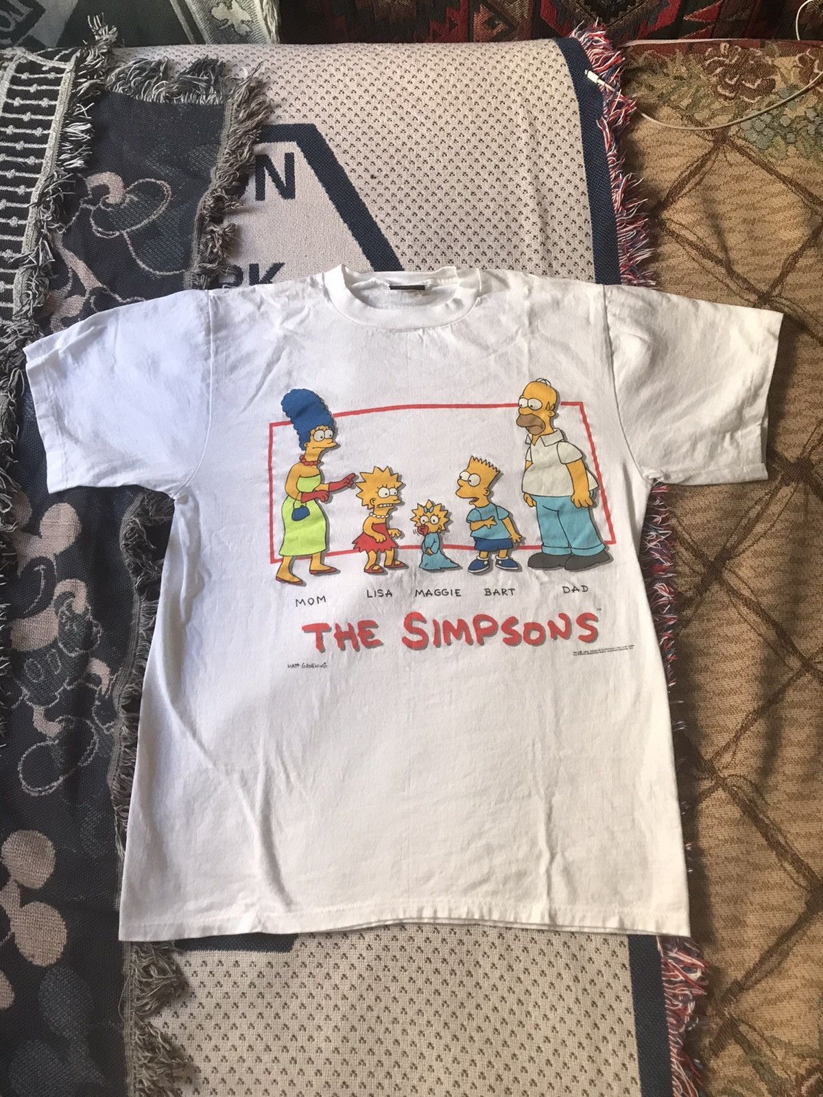 Vintage Vintage 1990 The Simpsons TV Promo Tee Shirt | Grailed