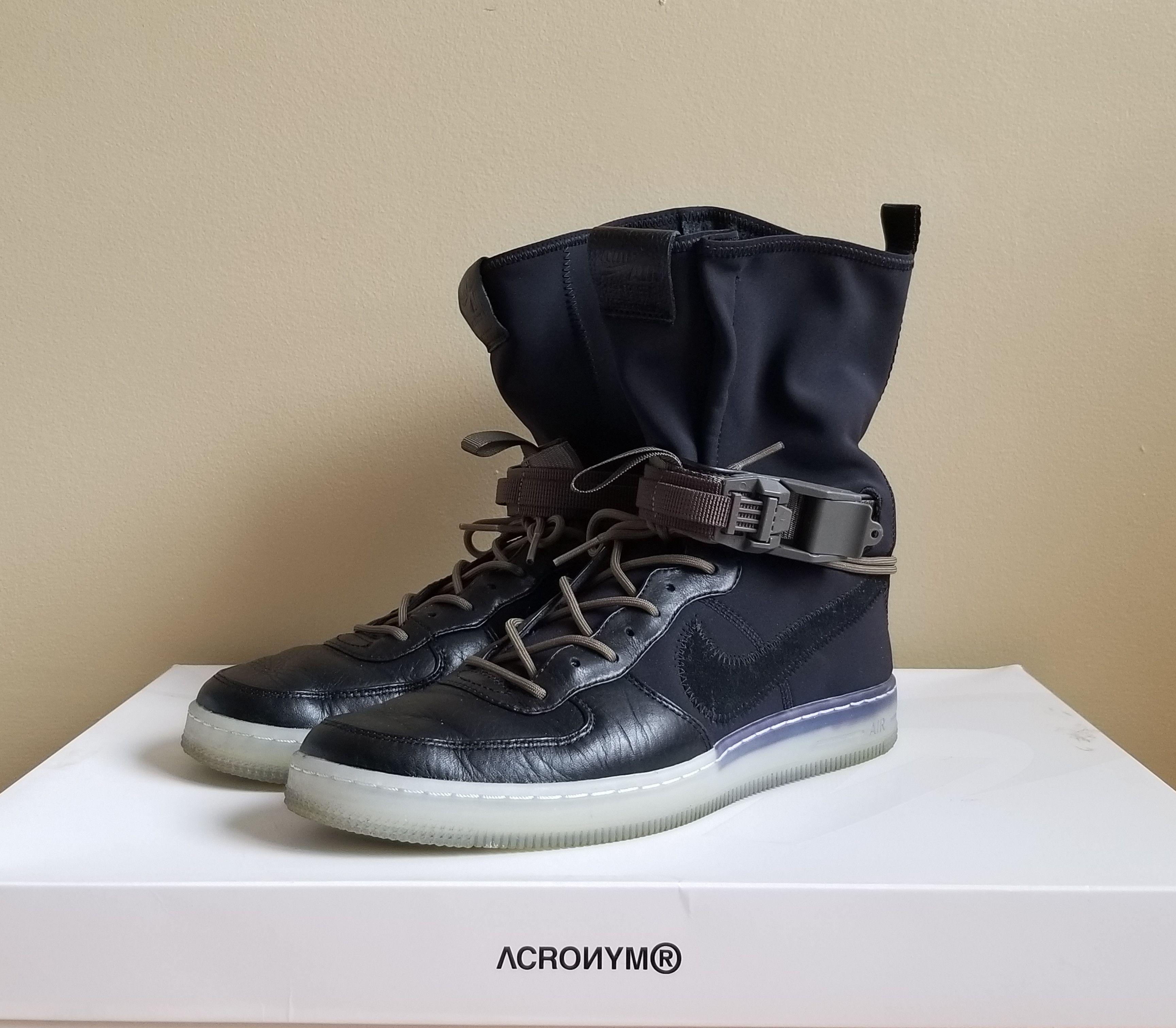 Nike Nike ACRONYM DAF-003 Downtown AF1 Black | Grailed