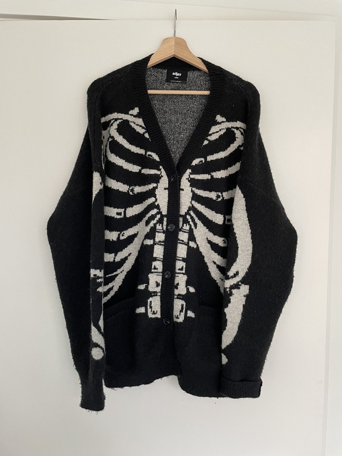 Other × Other UK Skeleton Knit Cardigan | Grailed