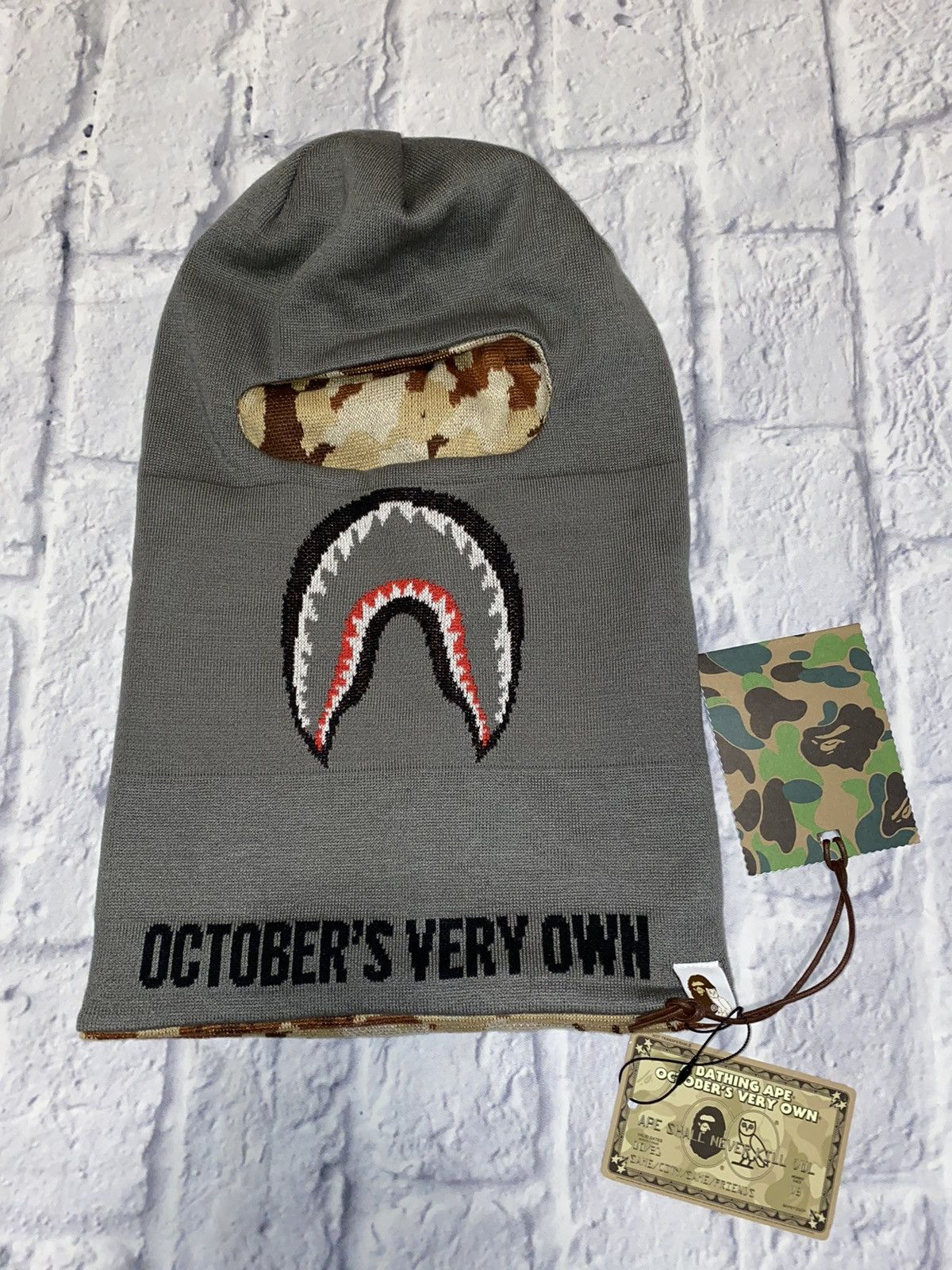 Bape × Octobers Very Own Bape x Ovo Mask | Grailed