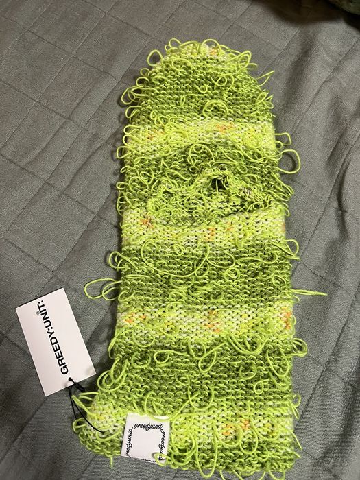 Streetwear Greedy Unit reversable mask | Grailed