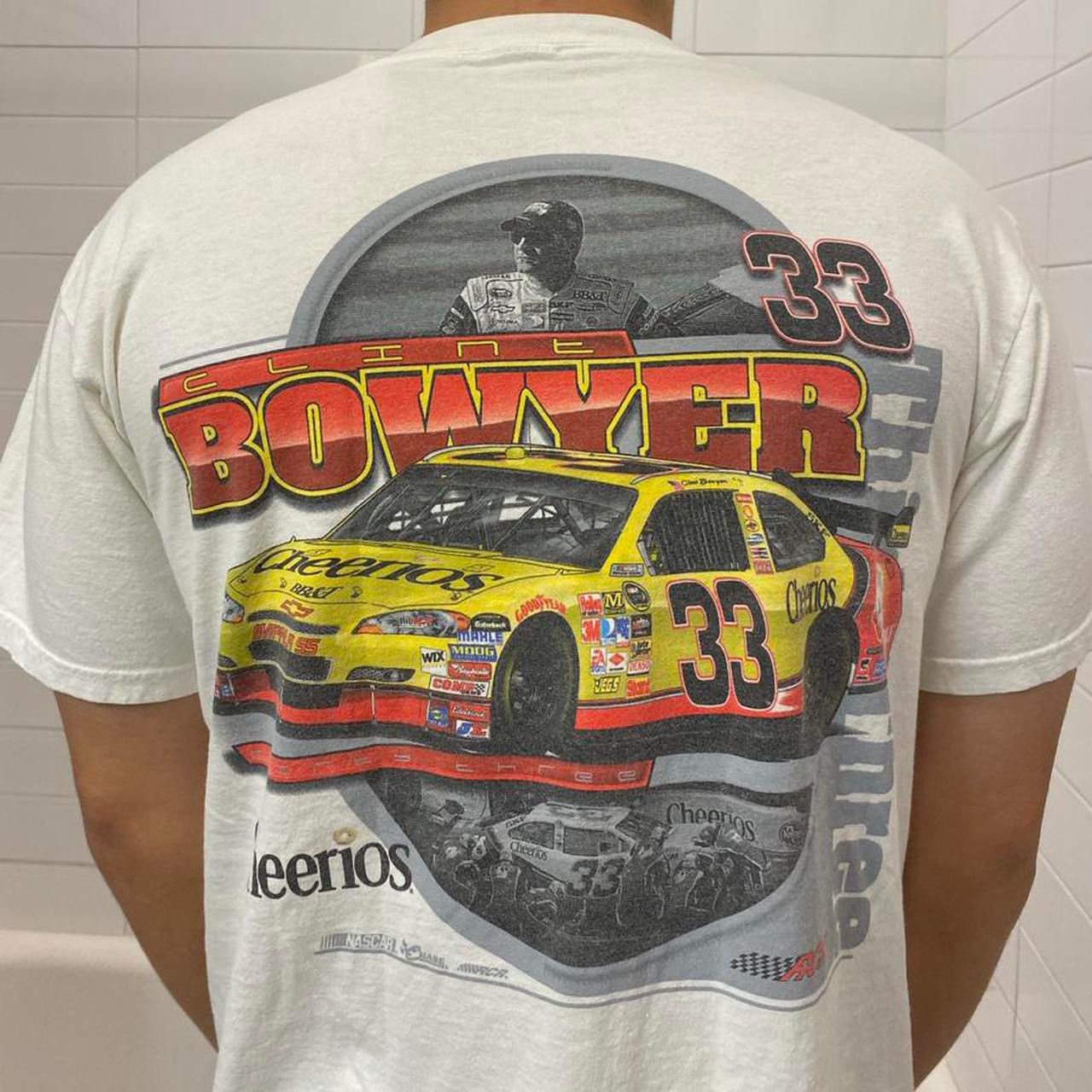 NASCAR Vintage Clint Boyer NASCAR Racing White Shirt | Grailed