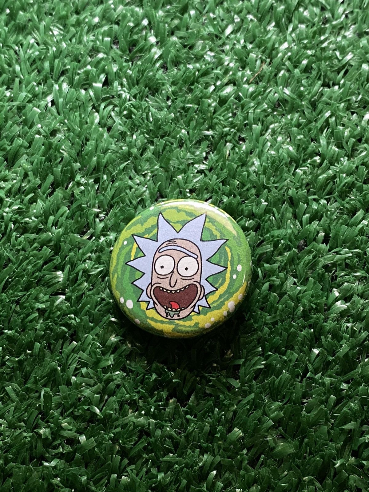 Vintage Rick head pin | Grailed