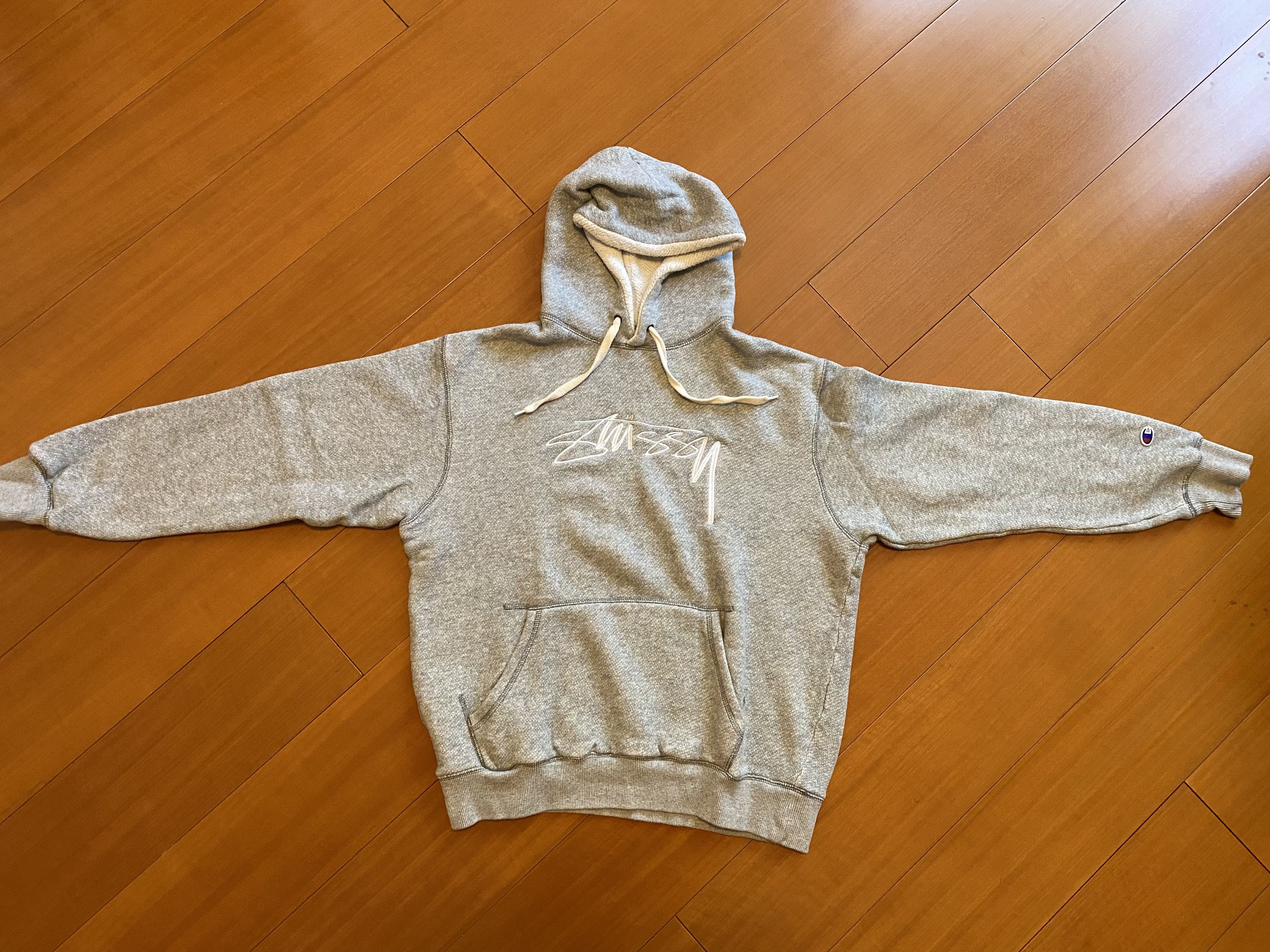 Stussy Stussy Champion Collab Hoodie | Grailed