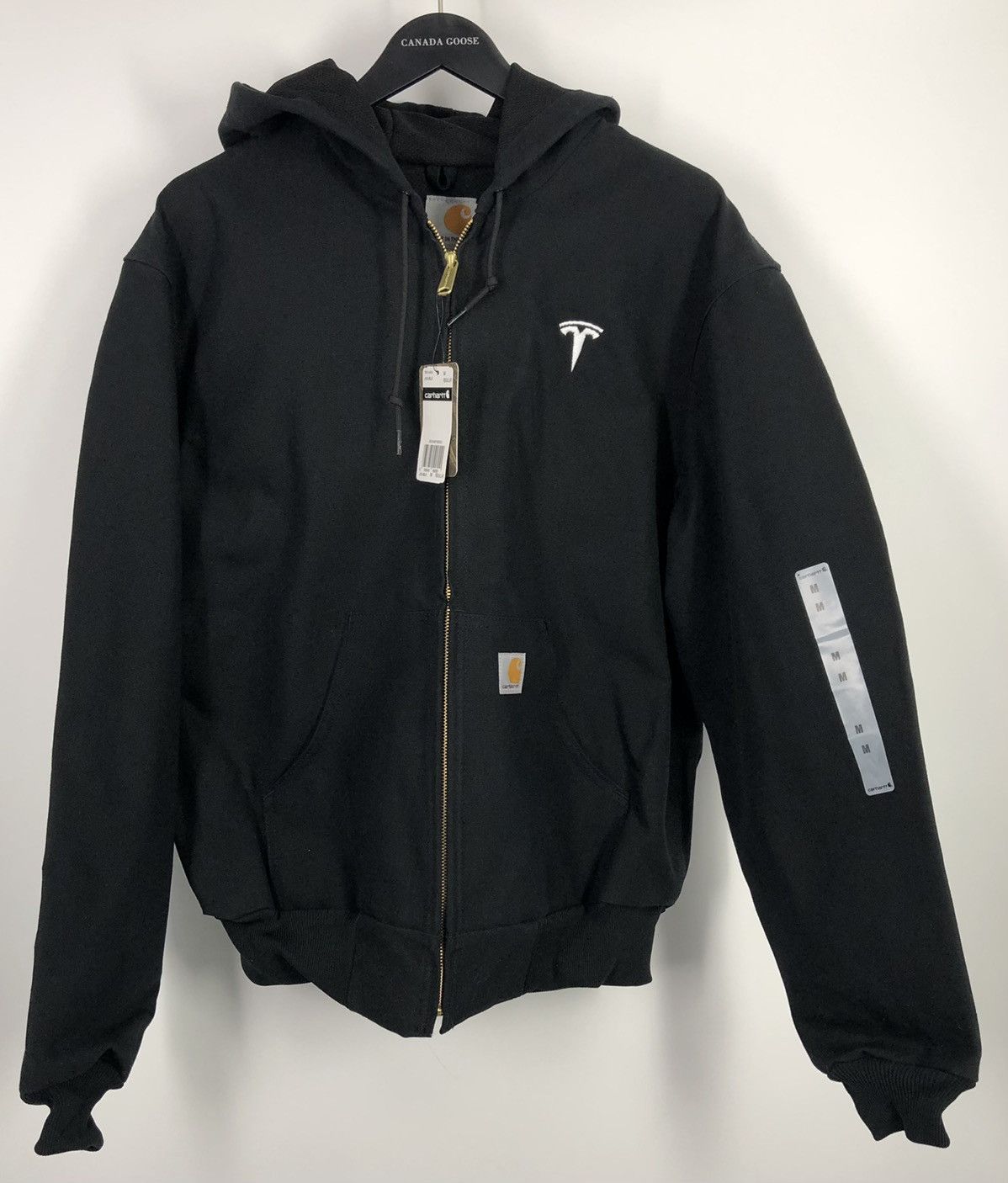 Carhartt Tesla Carhartt Employee Exclusive Mesh Lined Jacket Black ...