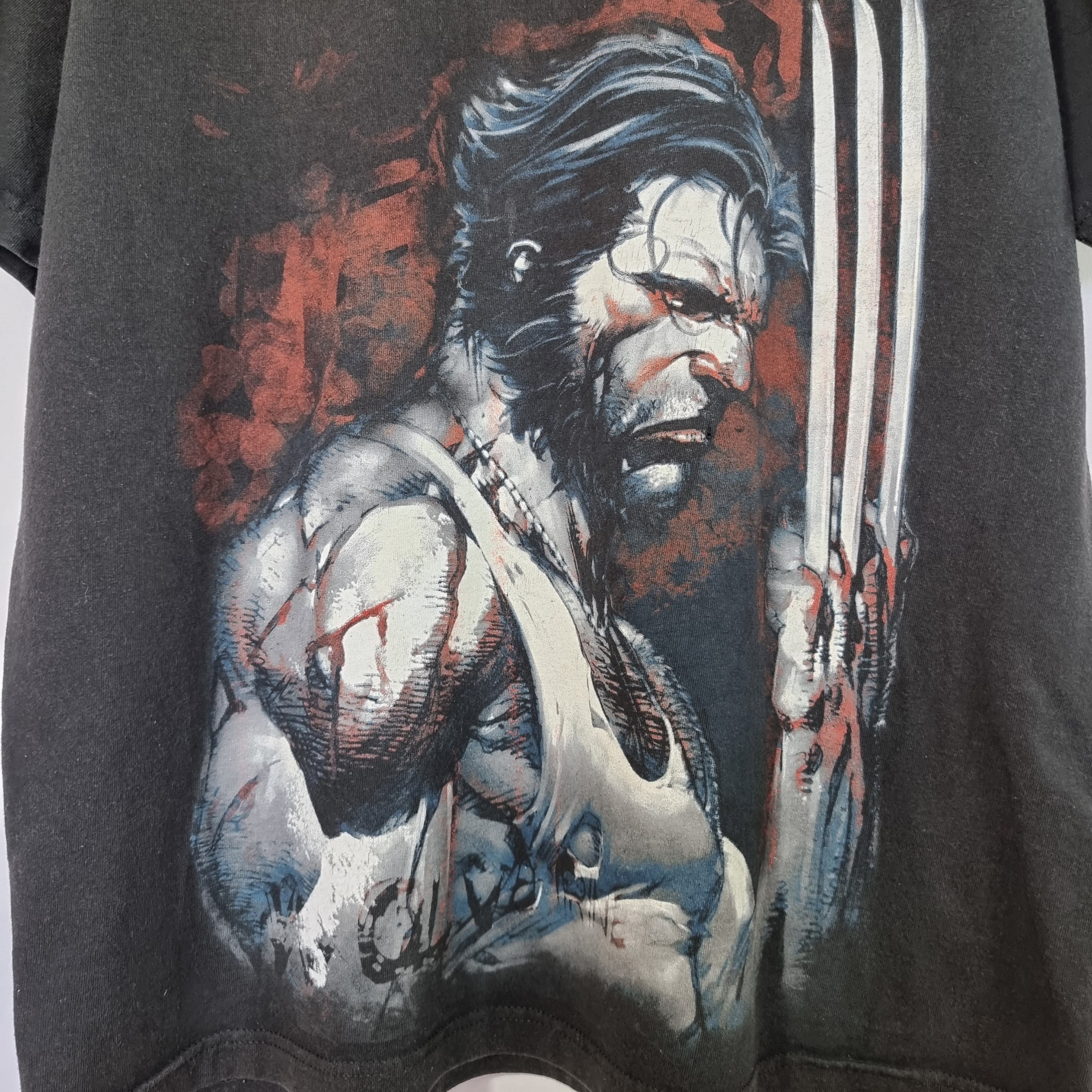 Vintage Wolverine mad engine t shirt like Ghost Rider Venom Hulk | Grailed