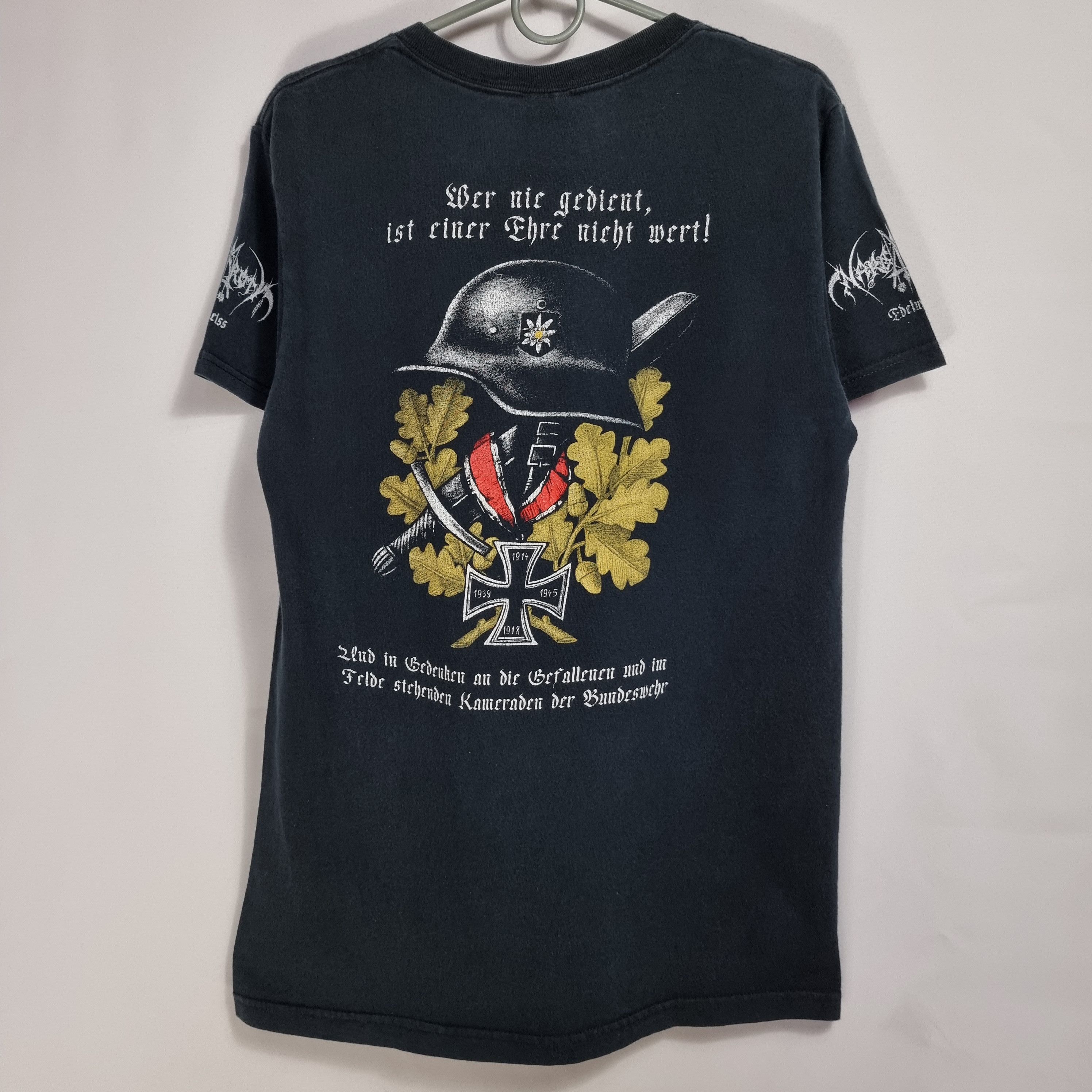 Band Tees × Vintage Nargaroth Edelweiss black metal like Burzum Mayhem ...