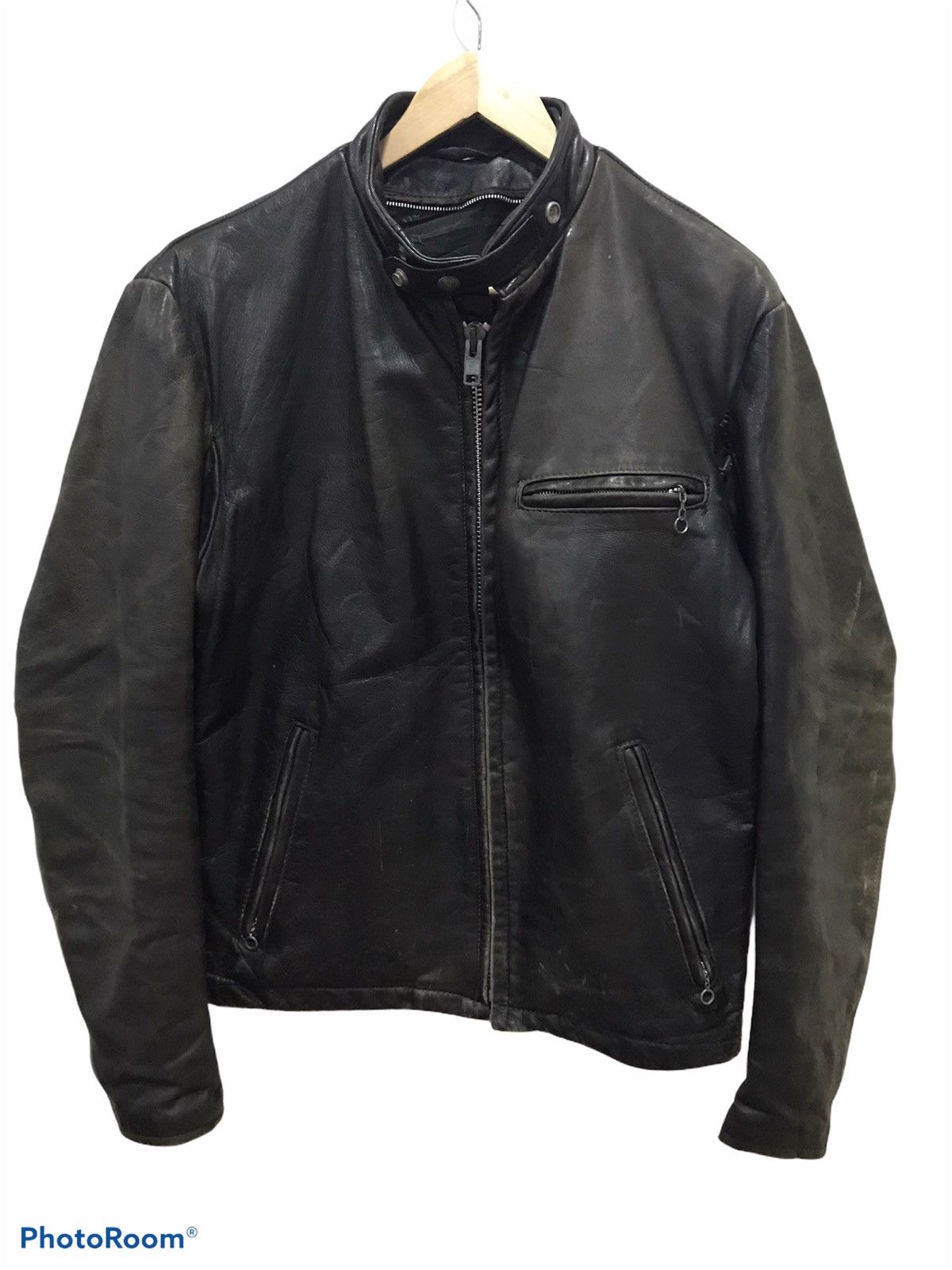 Leather Jacket × Schott ‼️Last drop‼️Vintage Schott bike Leather Jacket ...