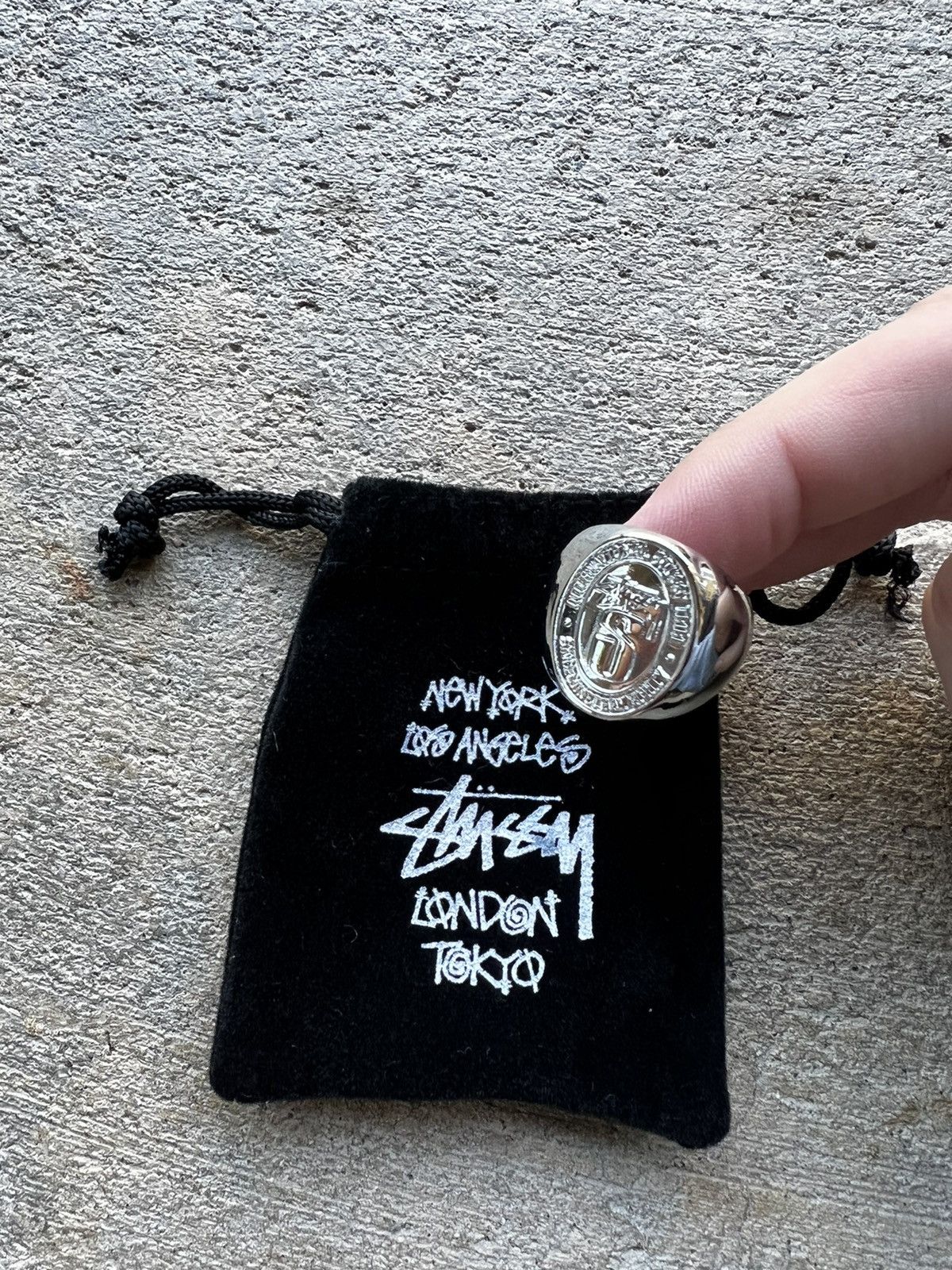 Stussy × Vintage Vintage Stussy Ring | Grailed