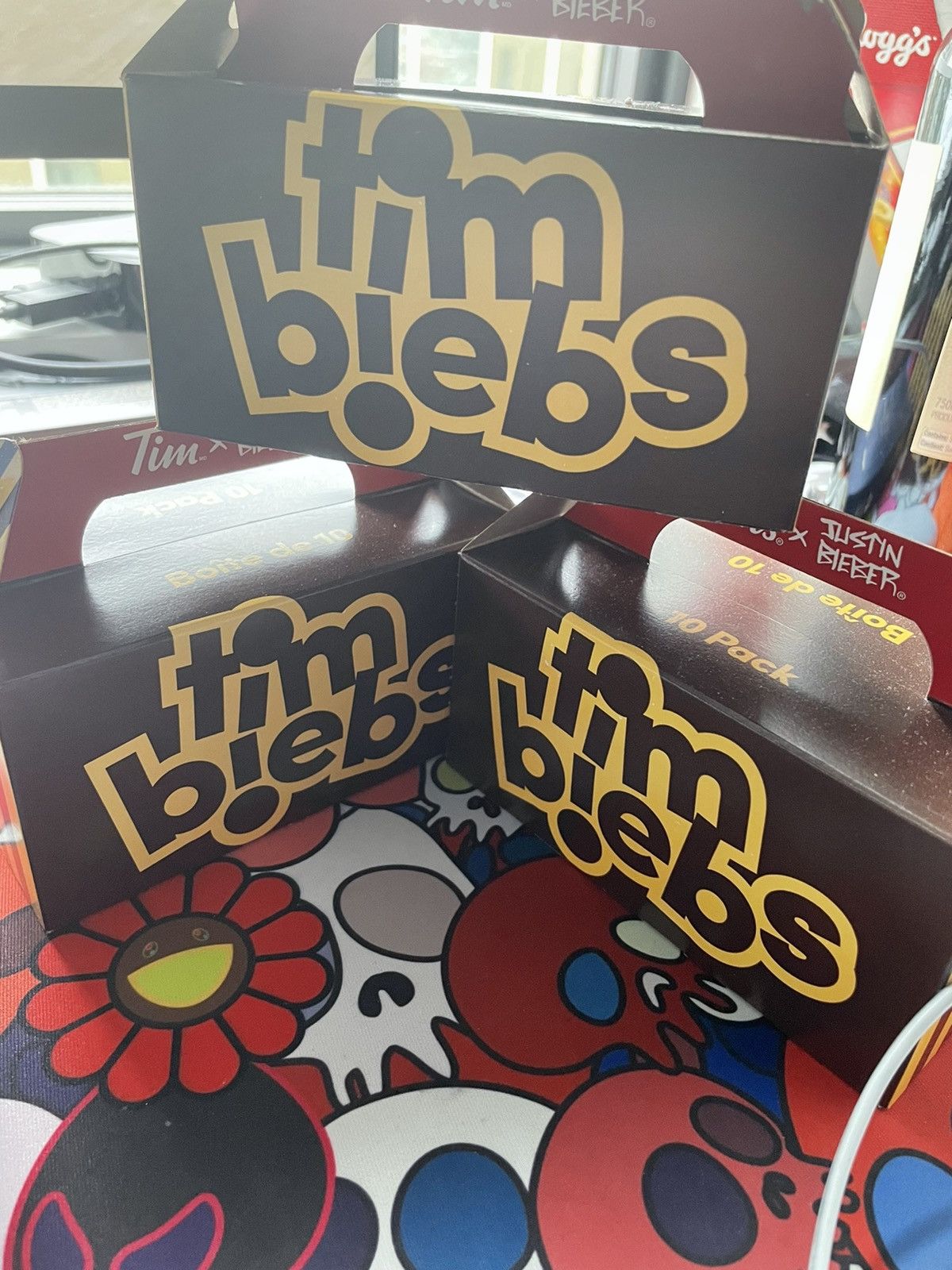 Justin Bieber Tim Hortons x Justin Bieber “Tim Biebs” box | Grailed