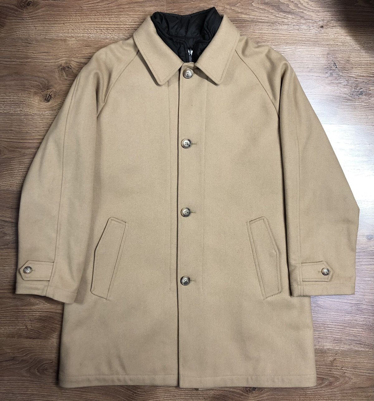 Fay Fay Double Coat Long + Gilet Jacket | Grailed