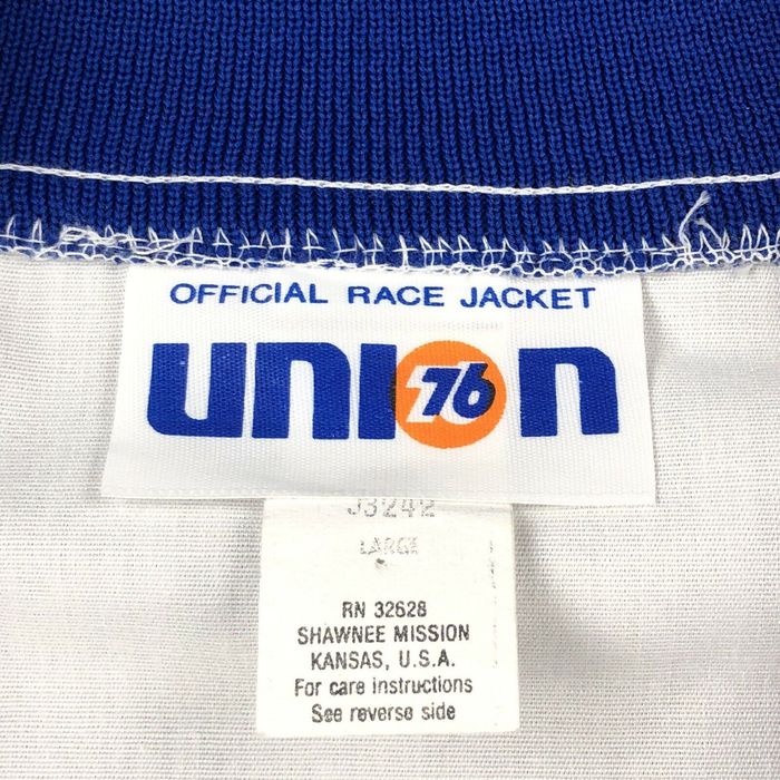 Vintage Vintage Union 76 Oil Gas Unocal Uniform Racing Jacket L 70s 80s ...